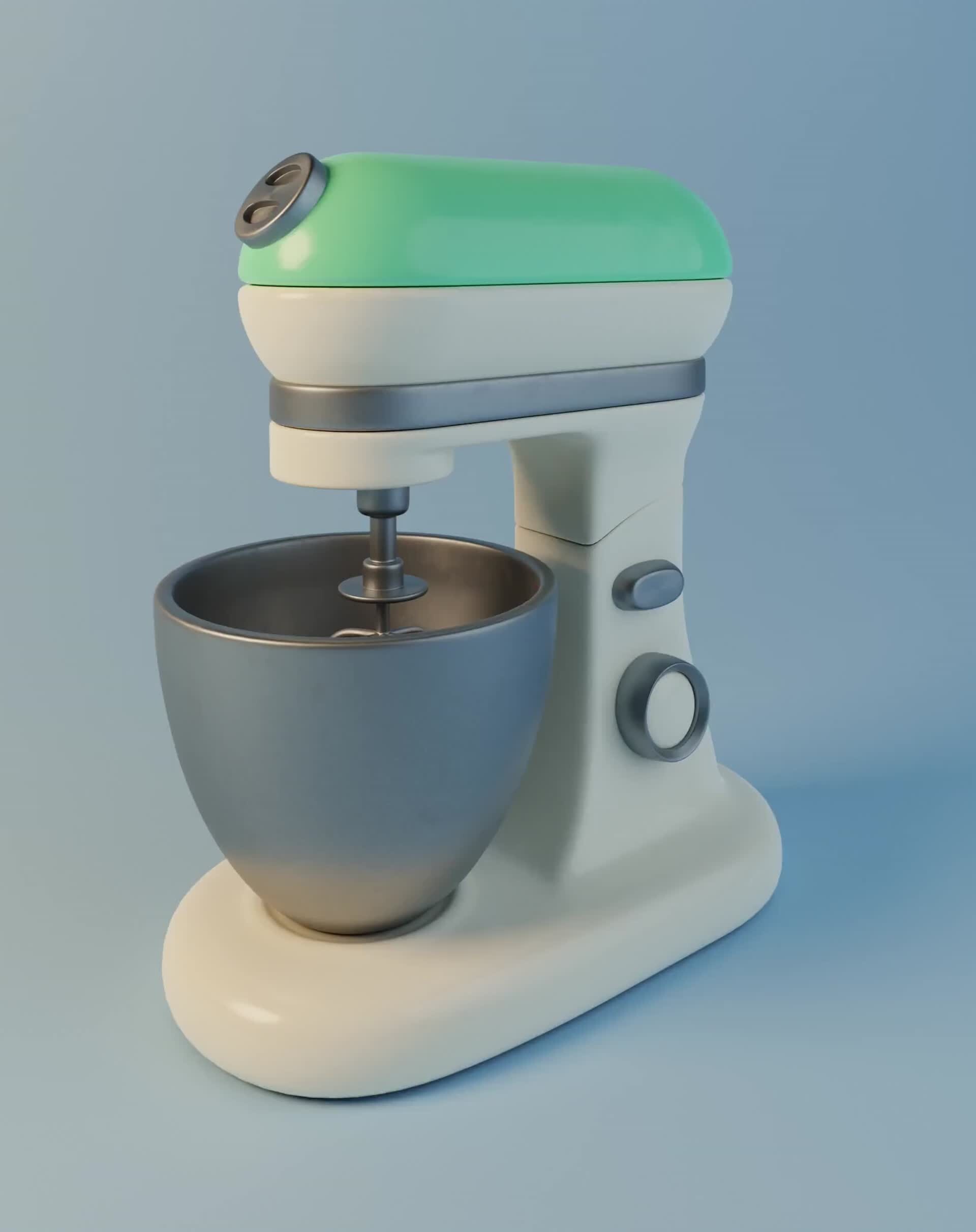 ArtStation - PLANETARY MIXER in BLENDER