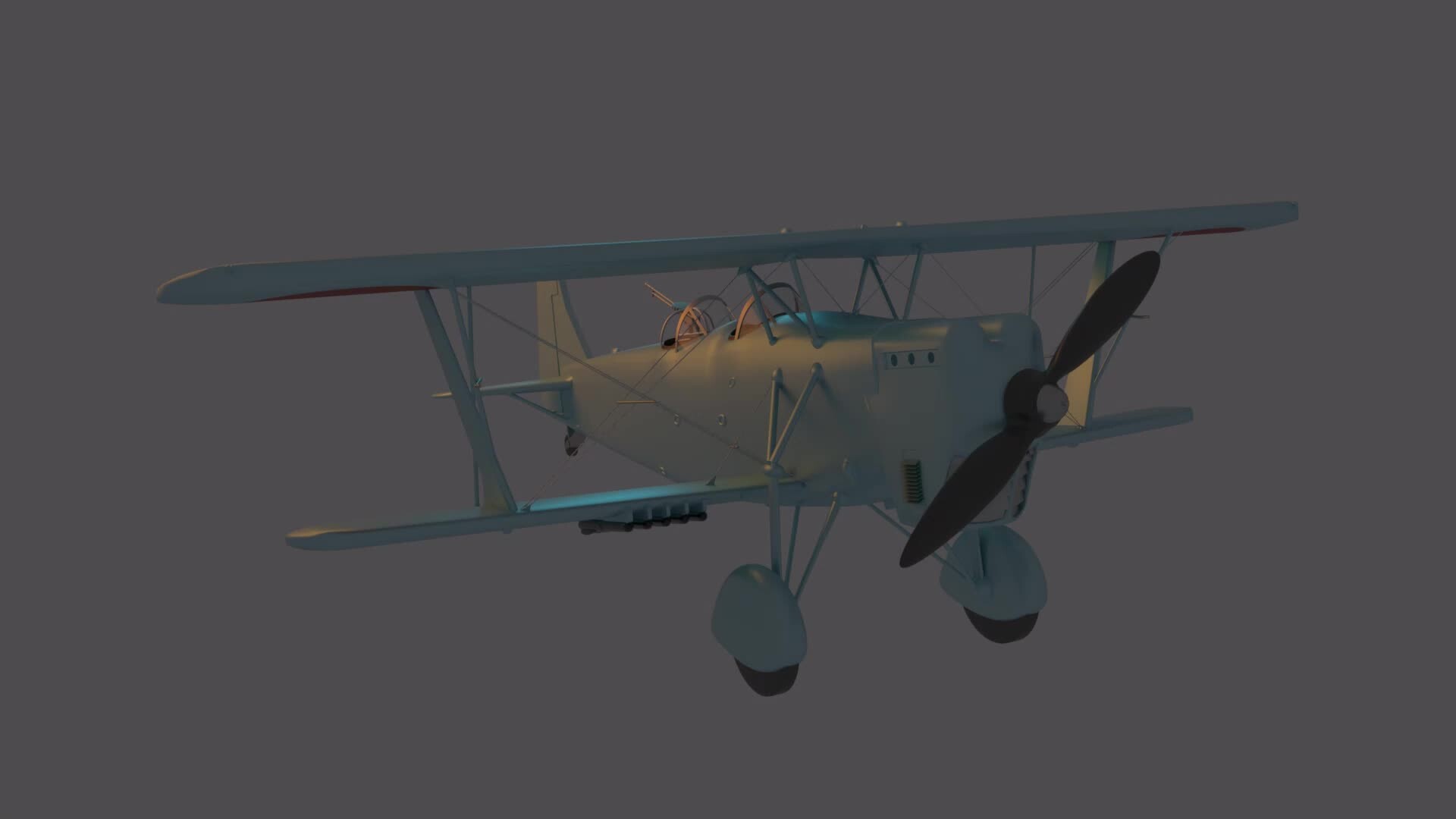 ArtStation - Kawasaki Ki-3