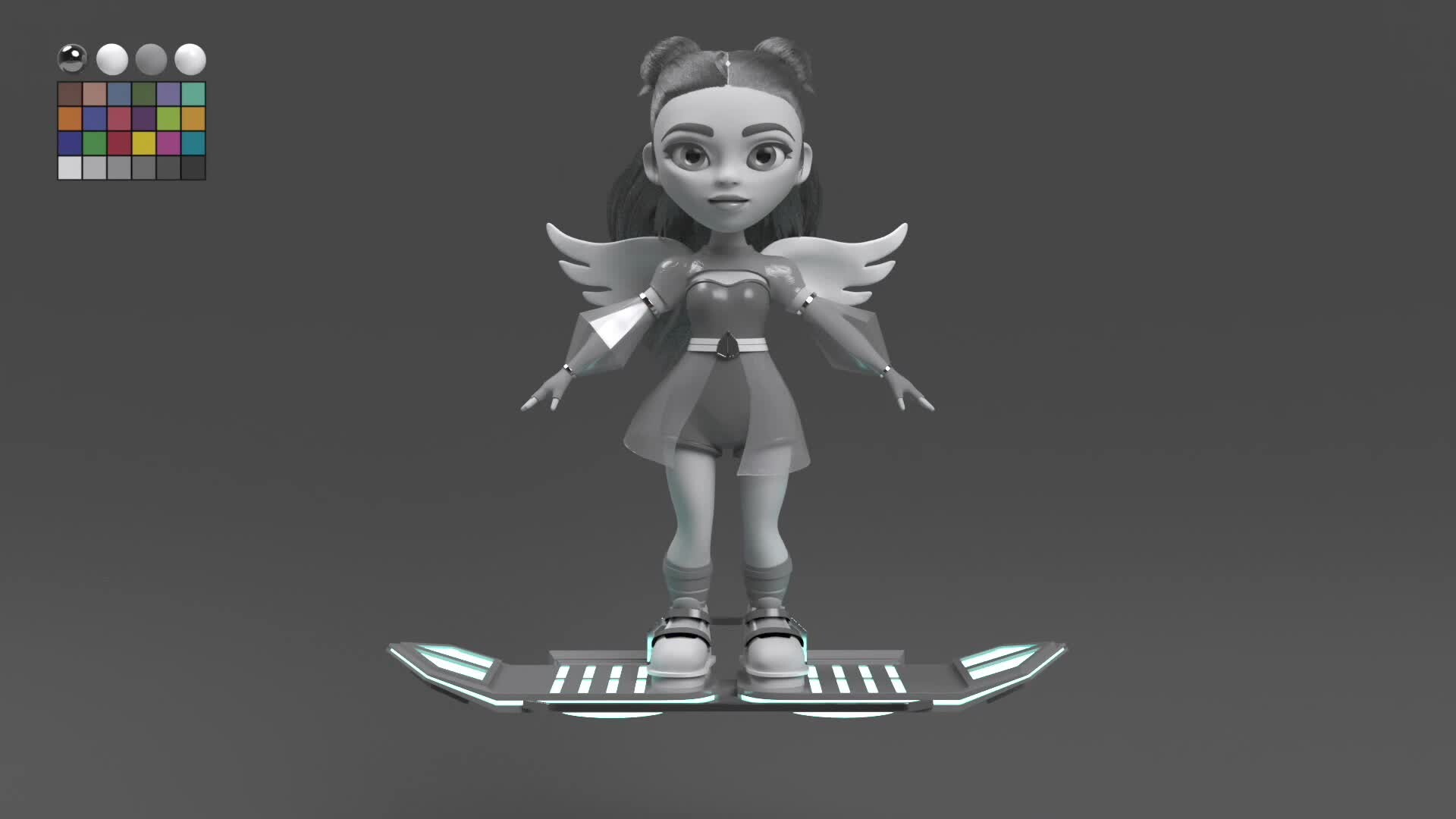 ArtStation - 3D Stylized Character Model with xGen