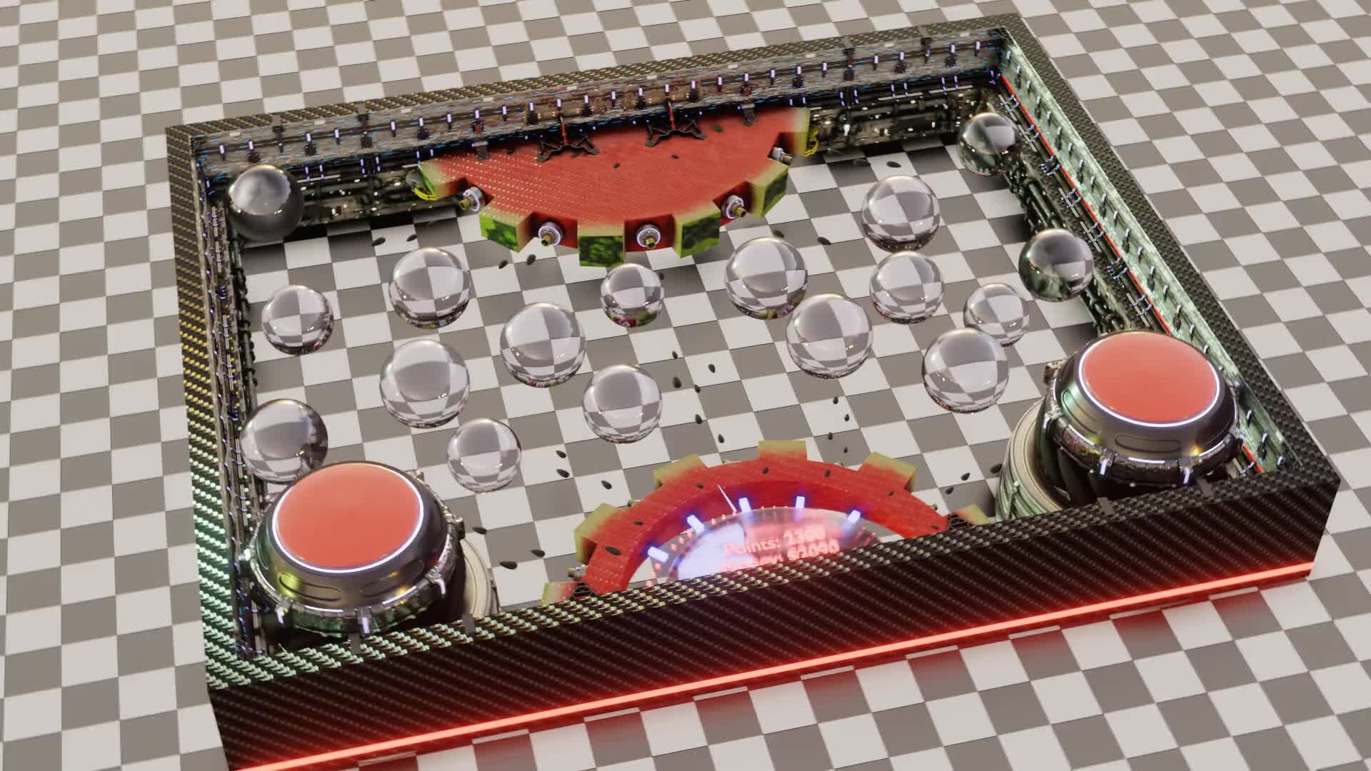 ArtStation - Futuristic Watermelon Game design