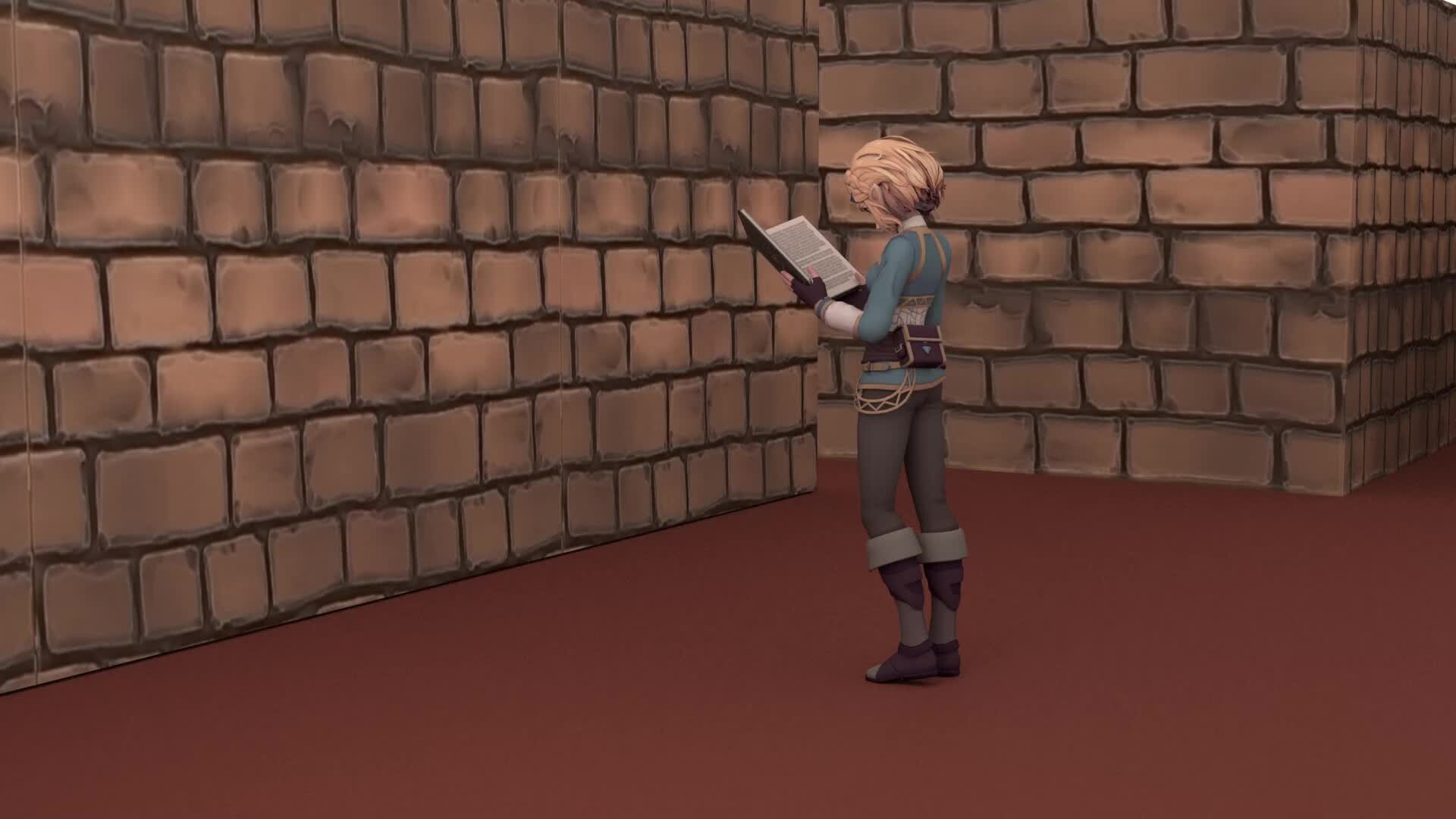 ArtStation - Zelda walk cycle (100 level 3D animation)