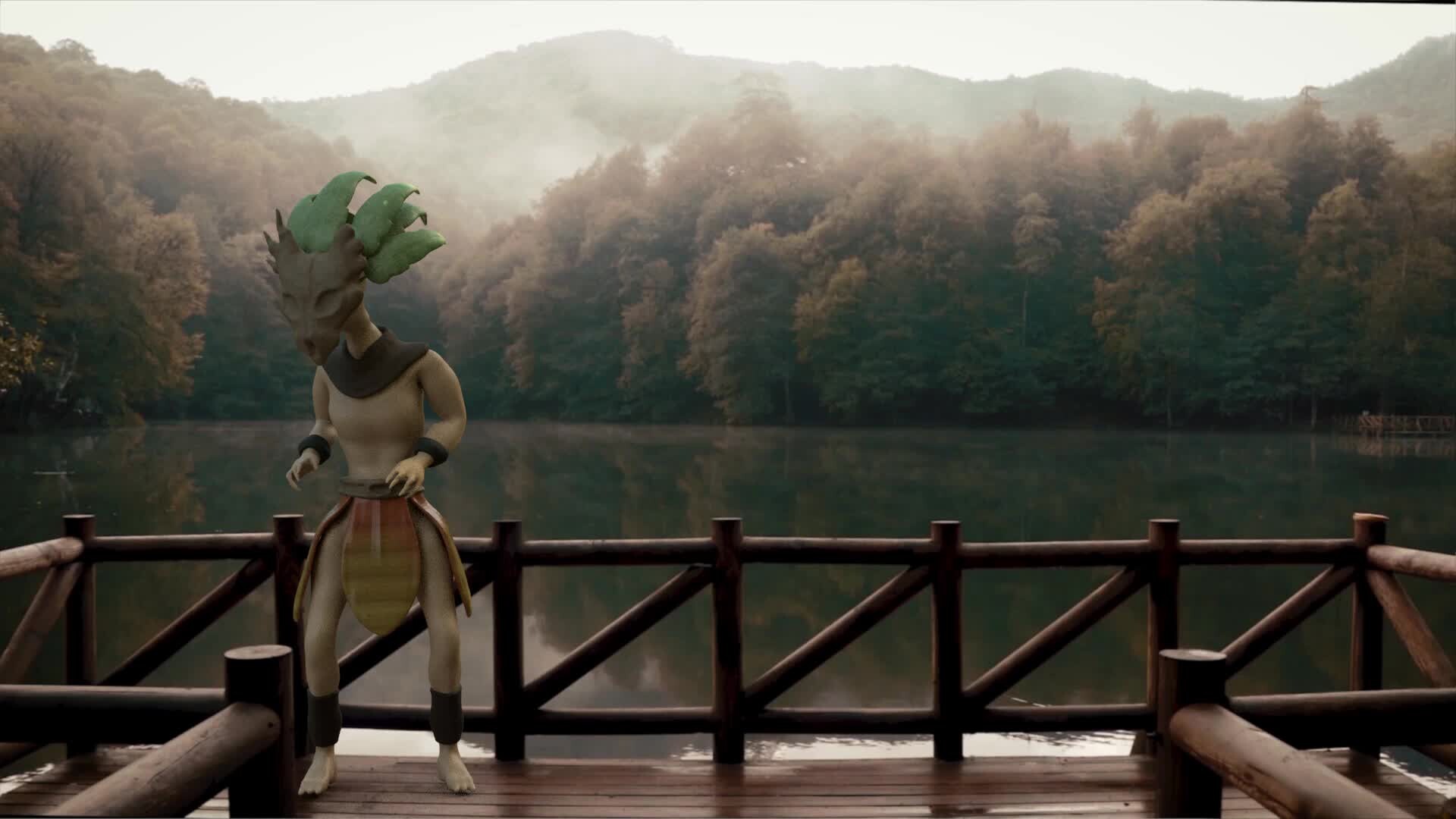 ArtStation - Composit_model_lighting