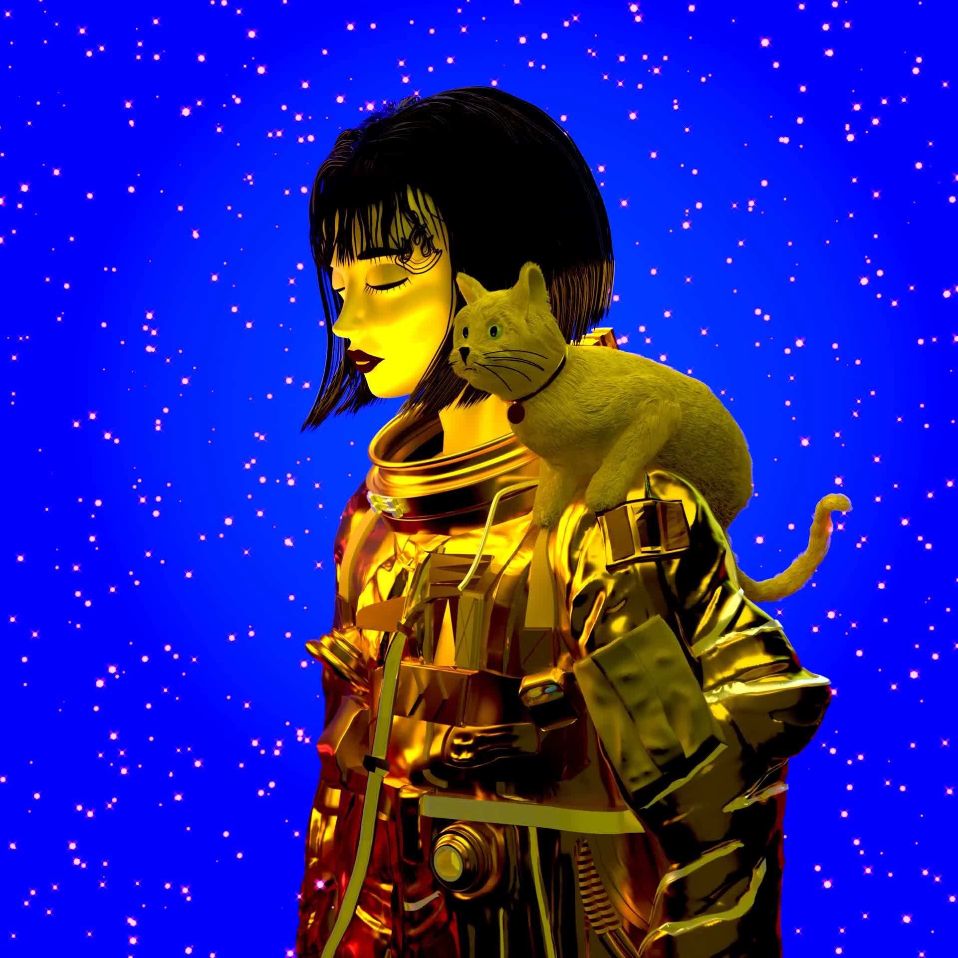 ArtStation - Sad Girl #001 from the Third Dimension!