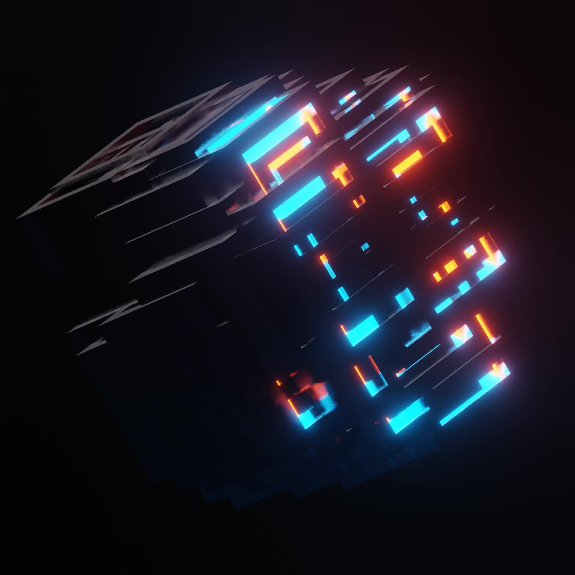 ArtStation - Glitchy cube