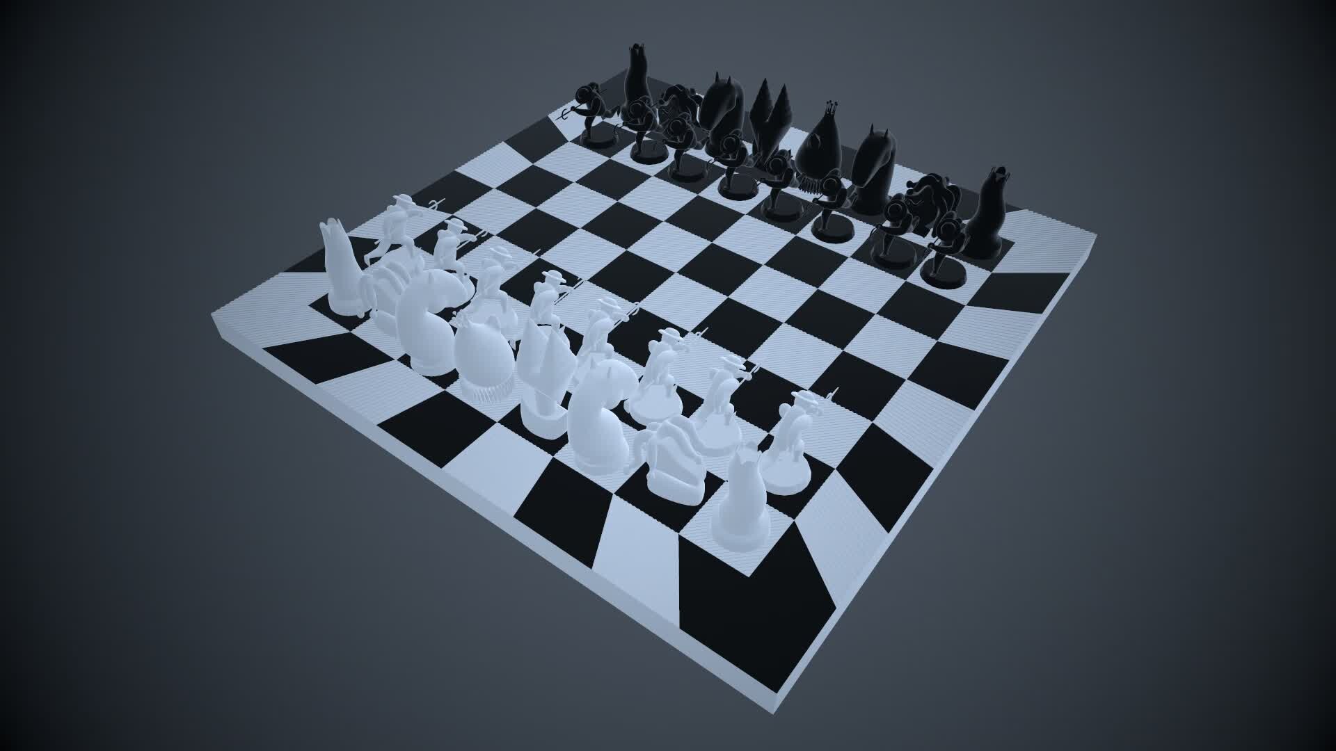ArtStation - Chess board