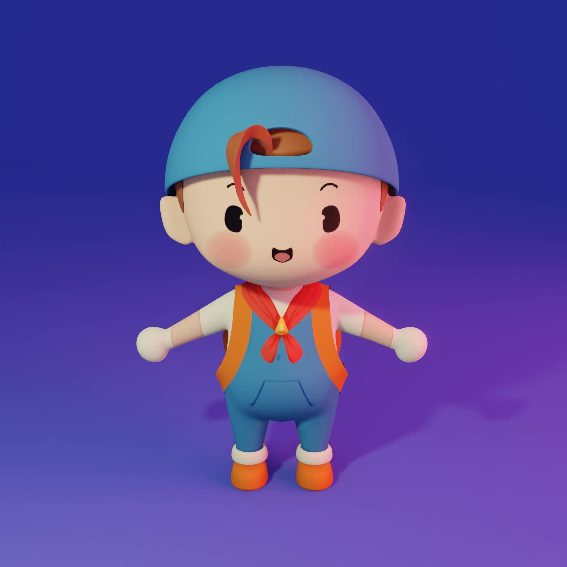 ArtStation - Pete from Harvest Moon