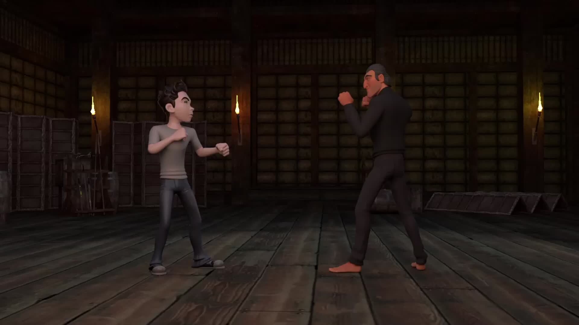 ArtStation - Fight Scene