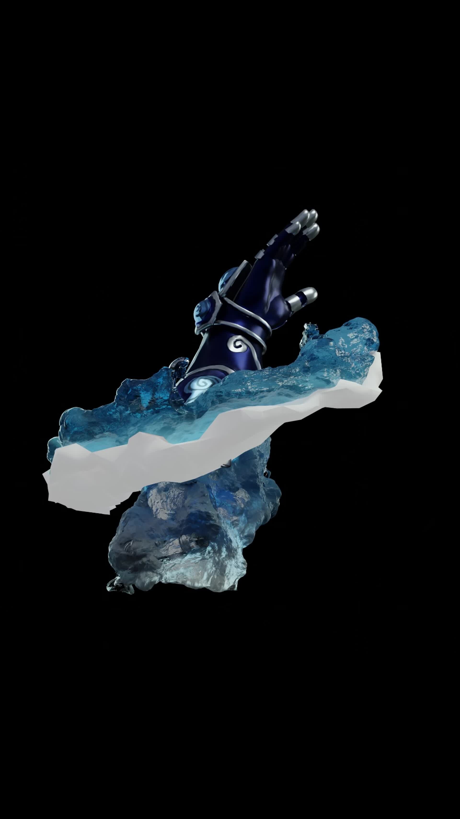 ArtStation - Timmy's Spellbreak Water Gauntlet