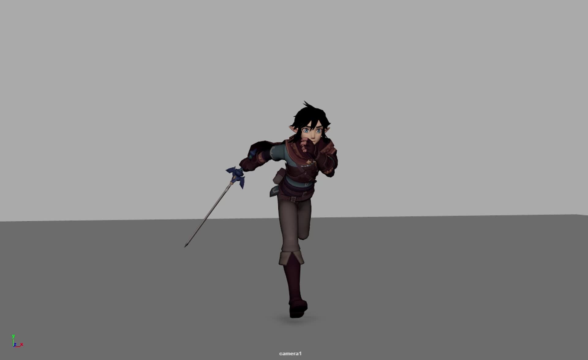 ArtStation - Stylized run cycle