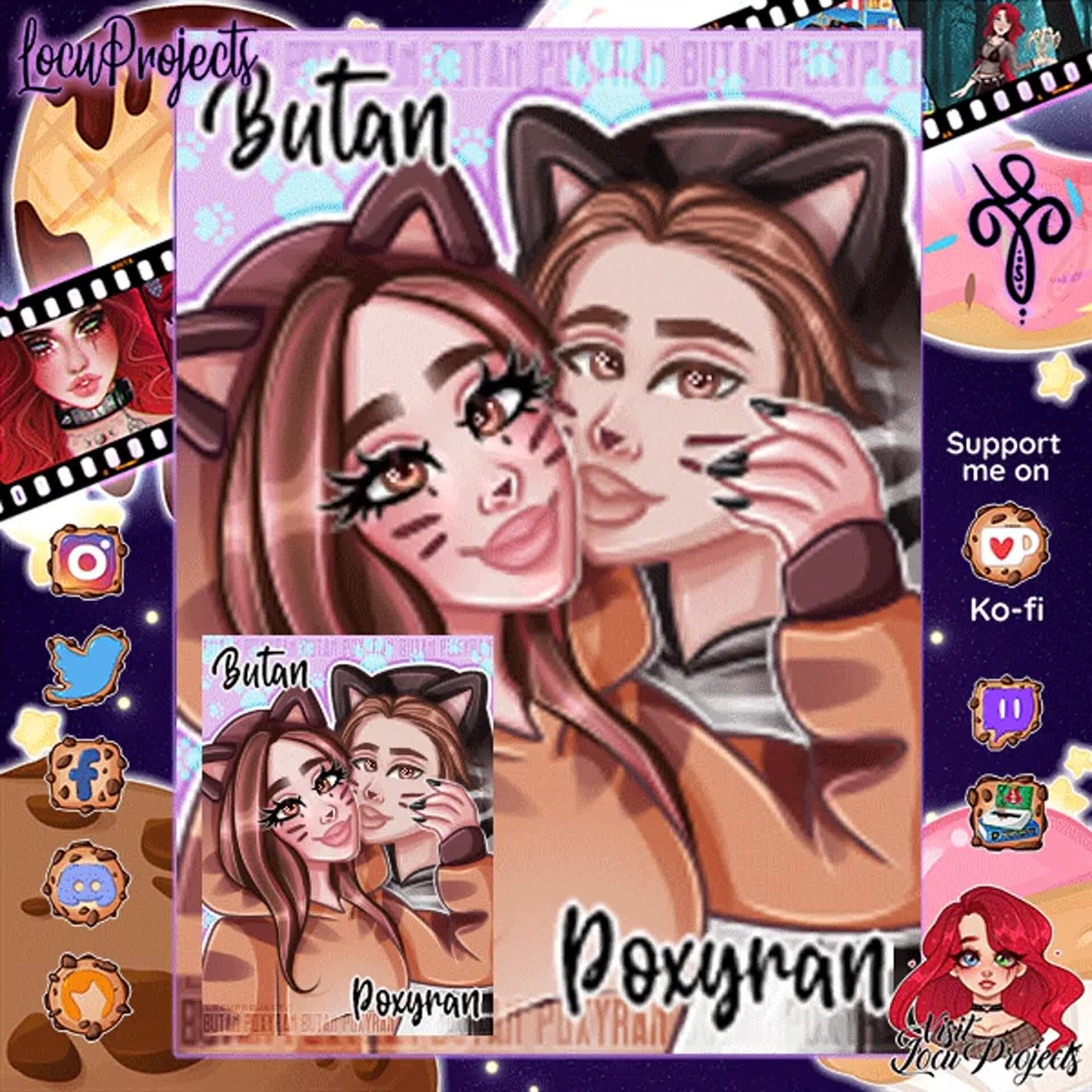 ArtStation - ♡ Butan@Imvu & Poxyran@IMVU Avipic Commission