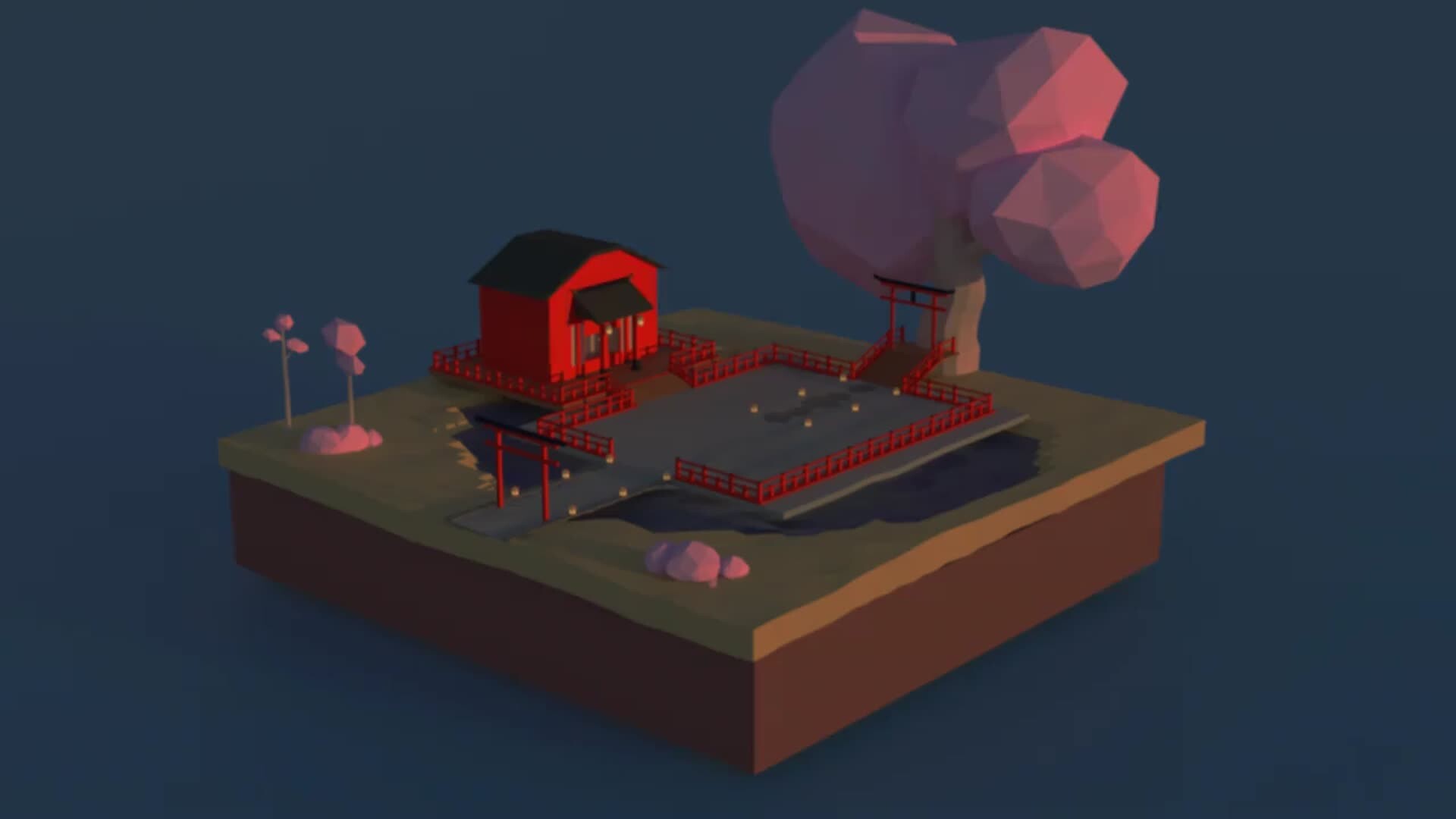 ArtStation - Shrine Animation