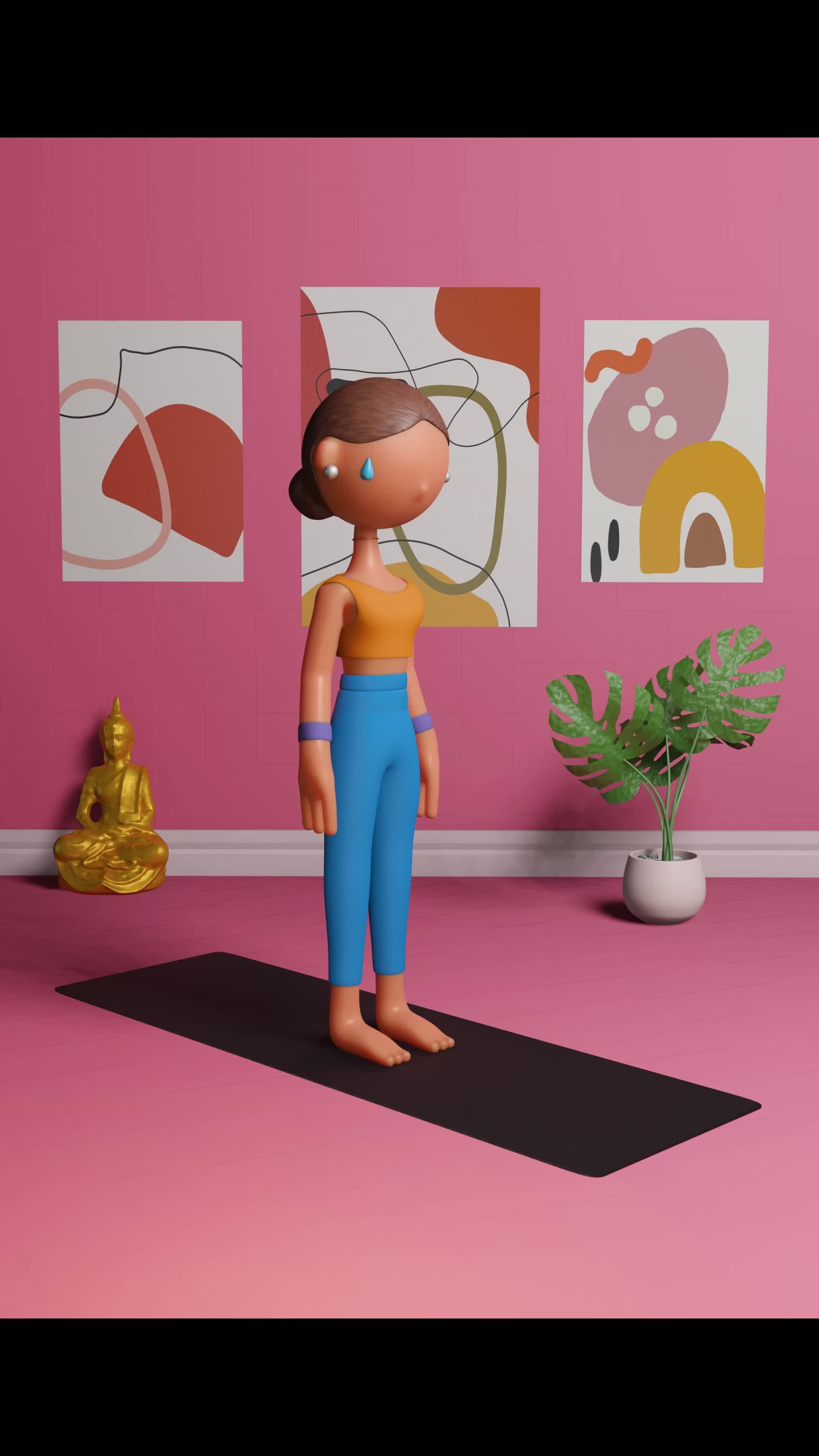 ArtStation - yoga animation