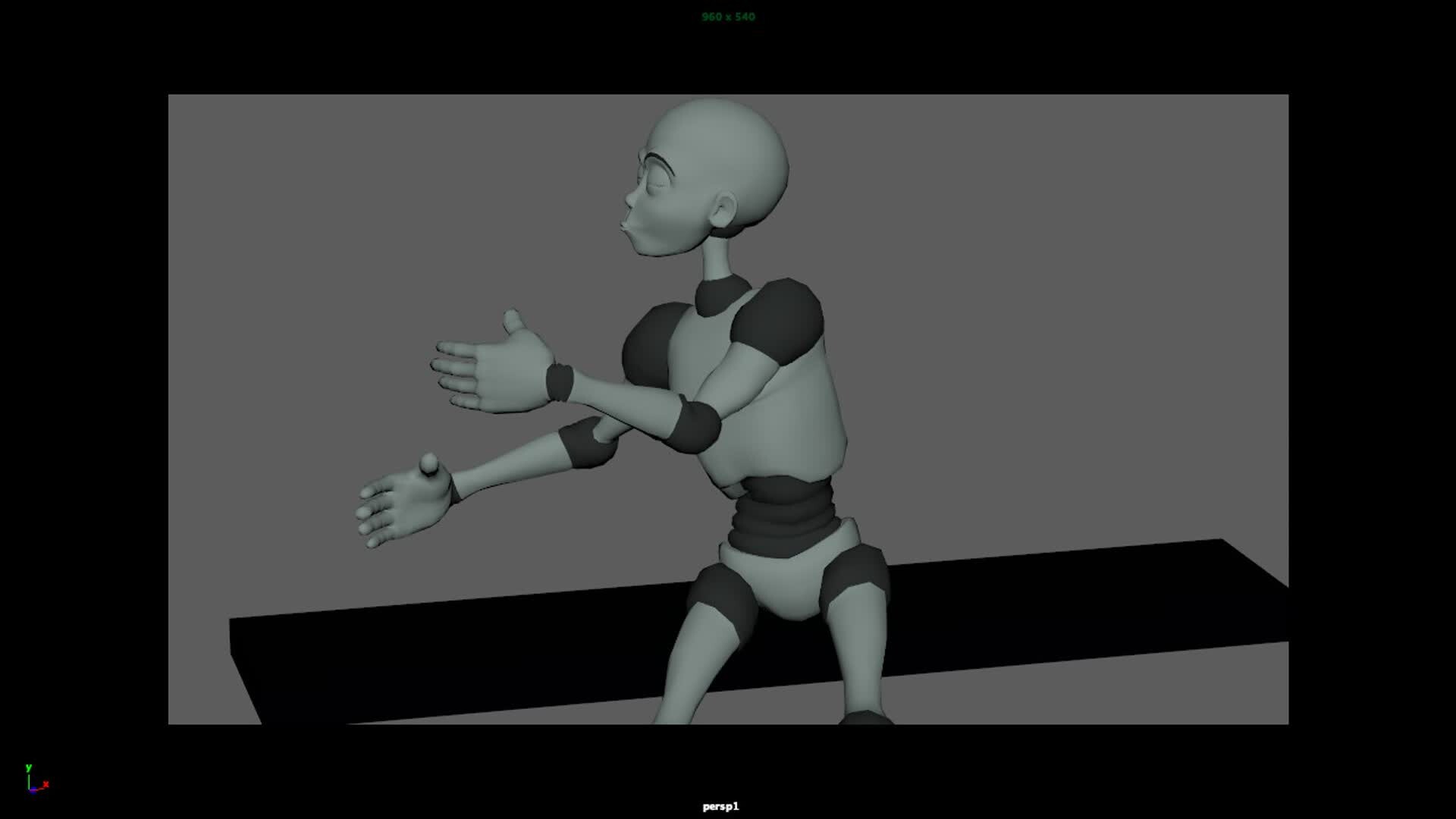 ArtStation - Double take animation