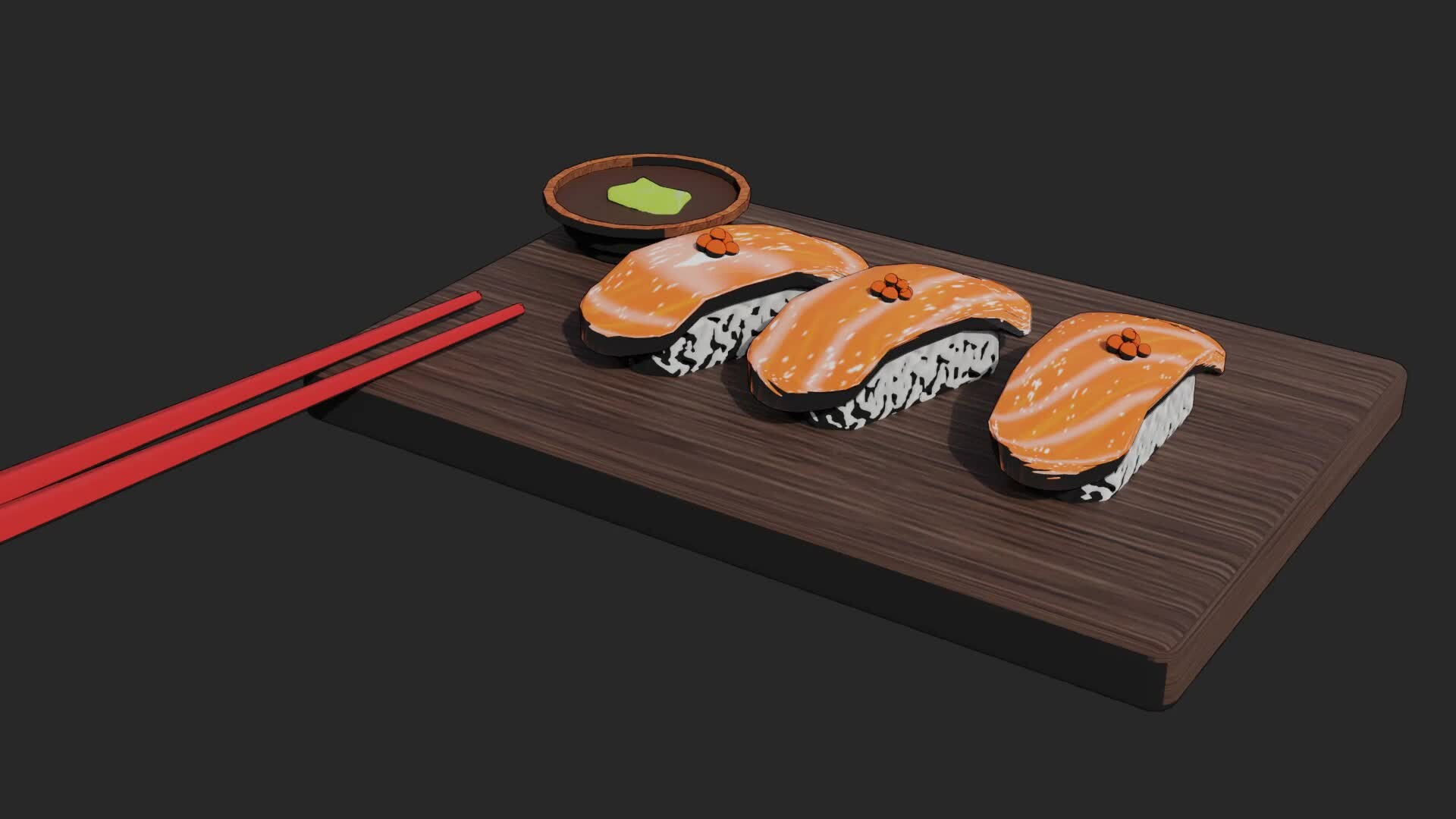 ArtStation - Stylized Sushi
