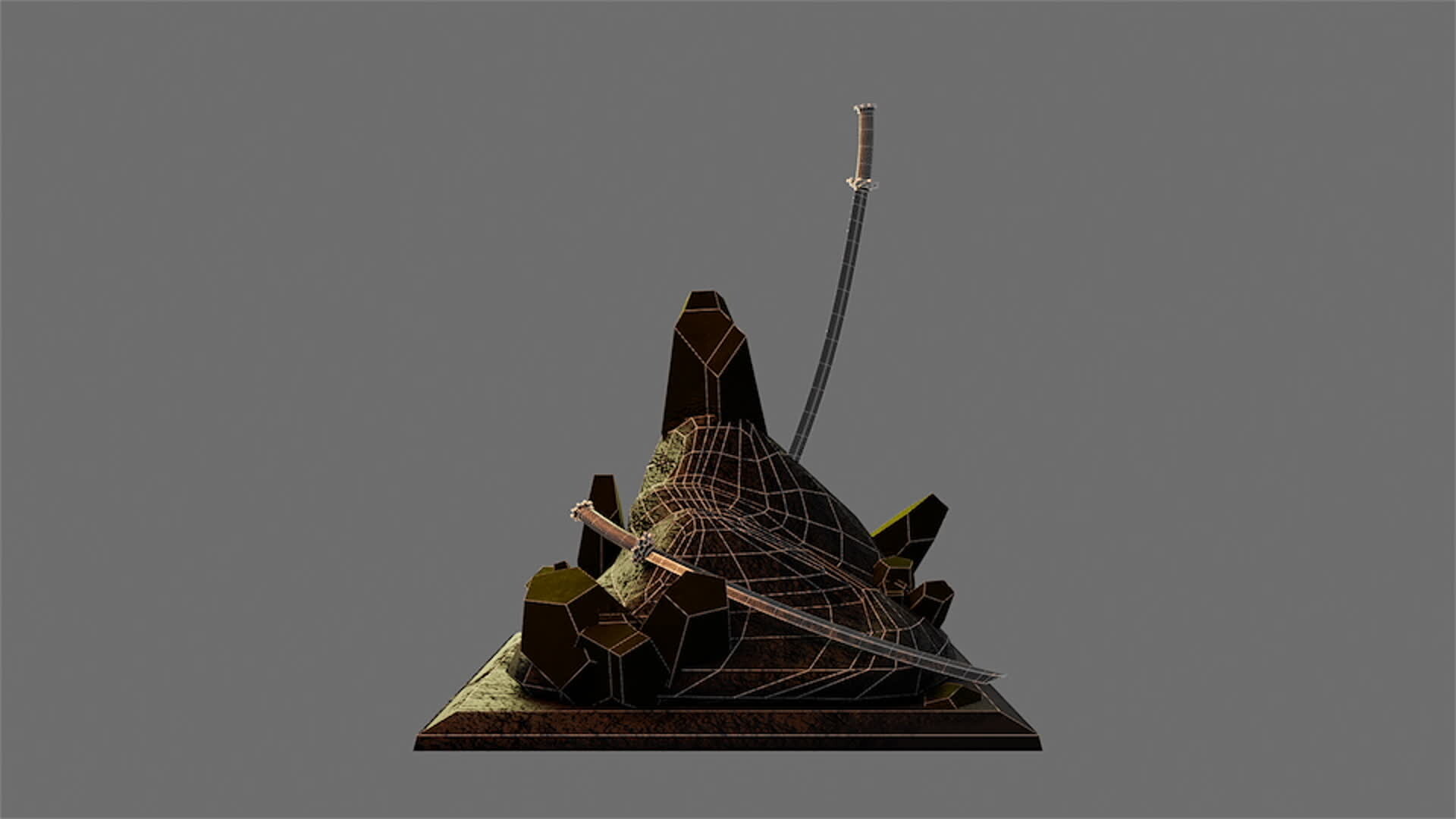 ArtStation - Katana - Wireframe Clip