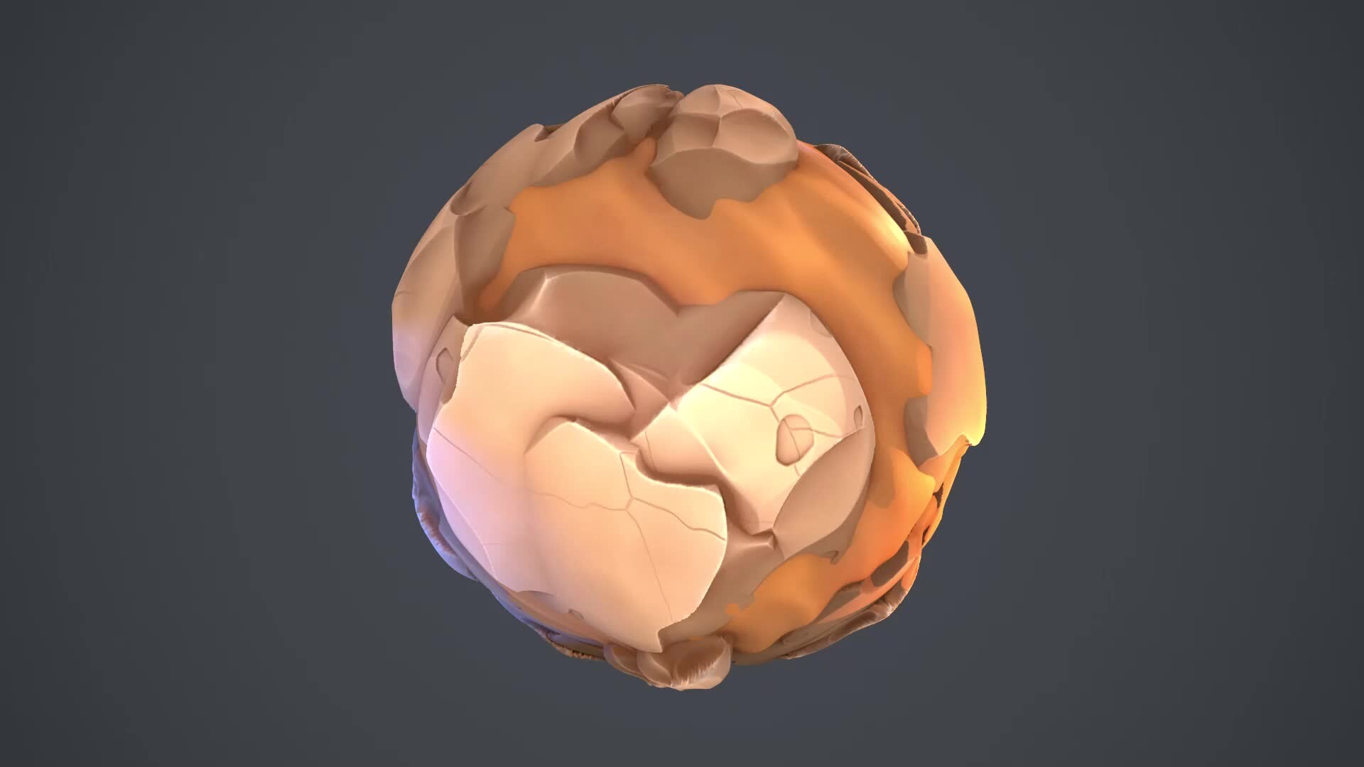 ArtStation - Stylized Sand with stones ground