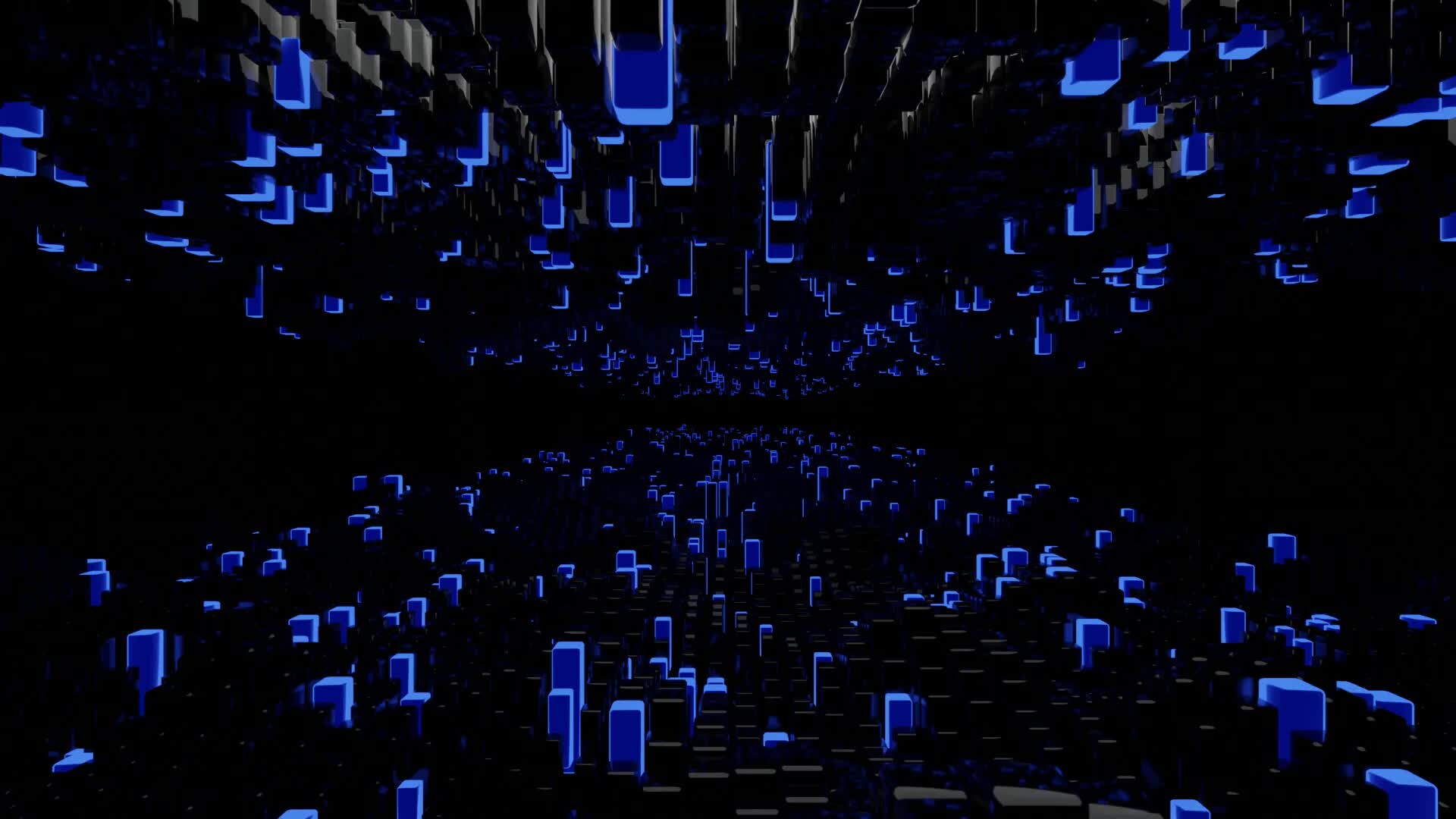 ArtStation - Cubes Waves Mirror