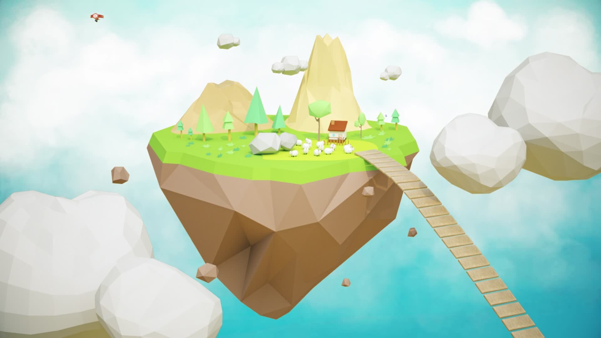 ArtStation - Island: low poly