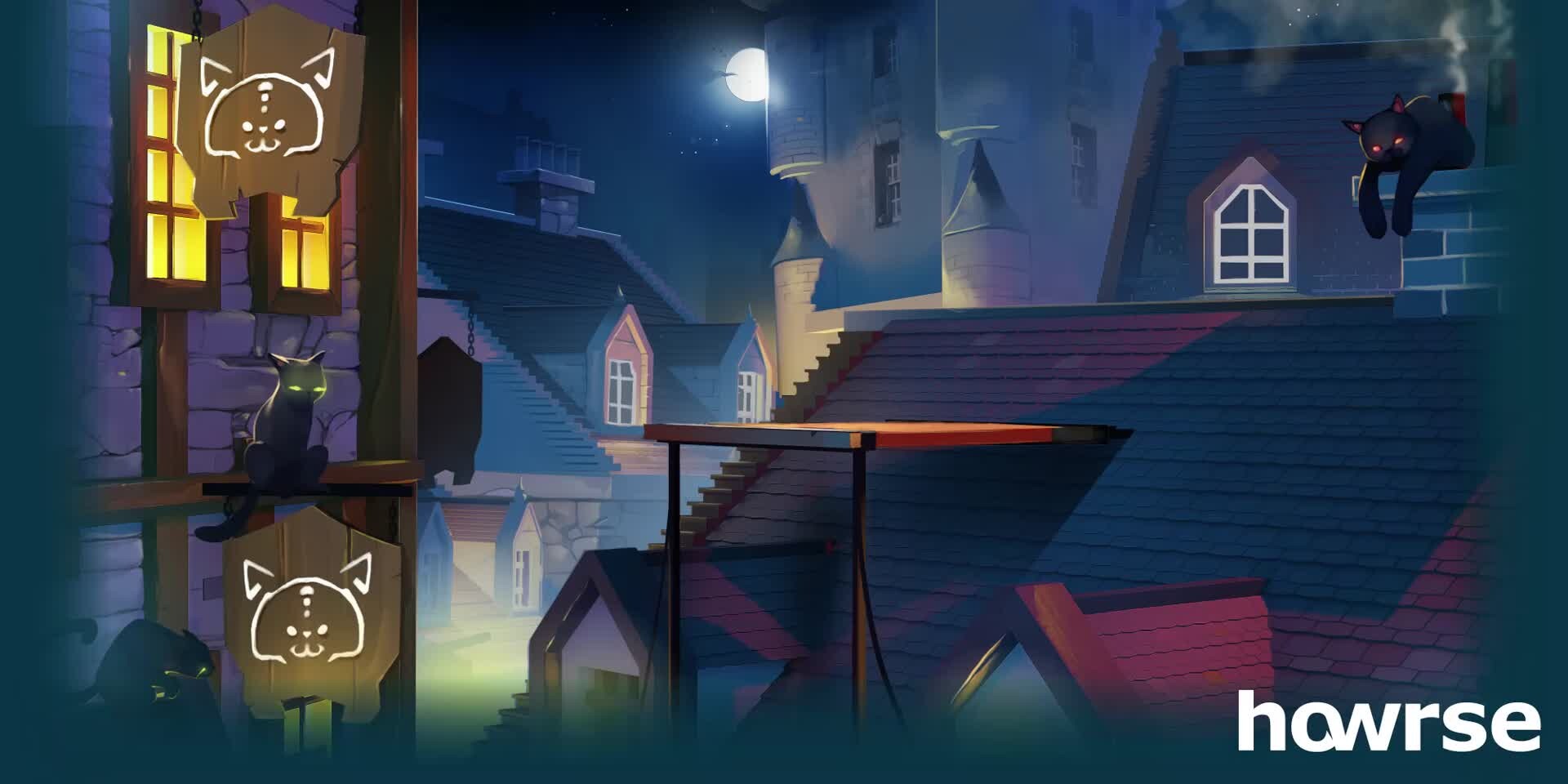 ArtStation - Howrse background animation