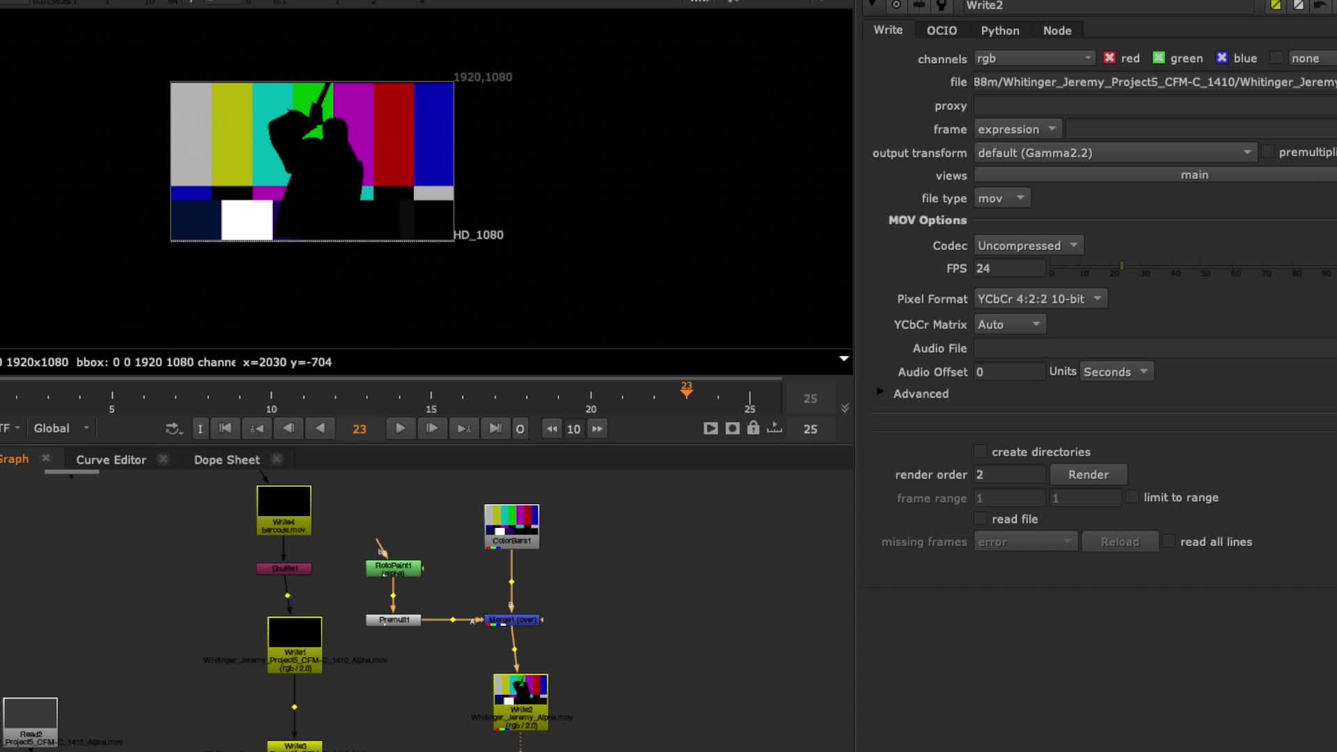 ArtStation - Nuke_Rotoscoping