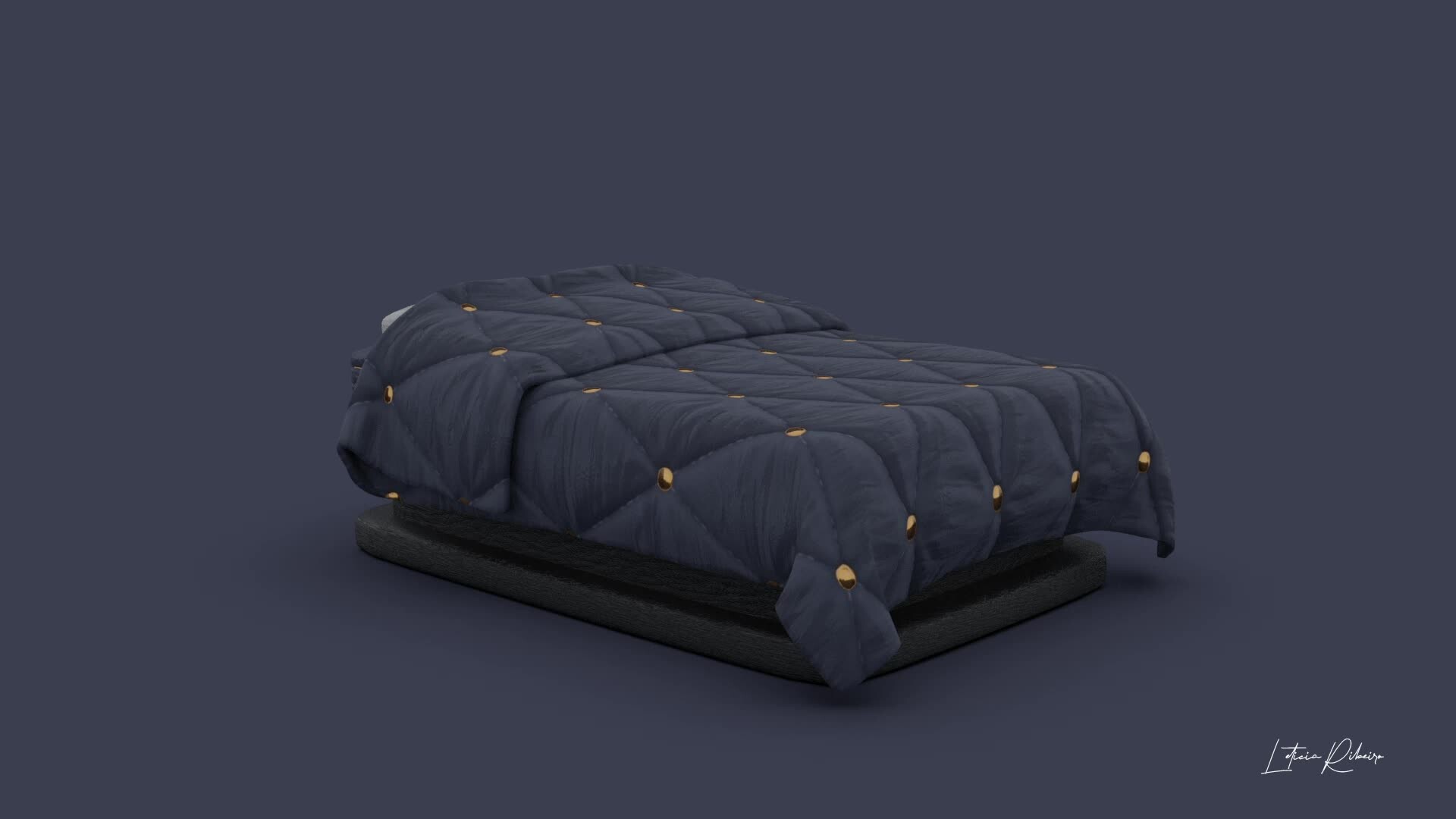 ArtStation - Bedroom: Bed