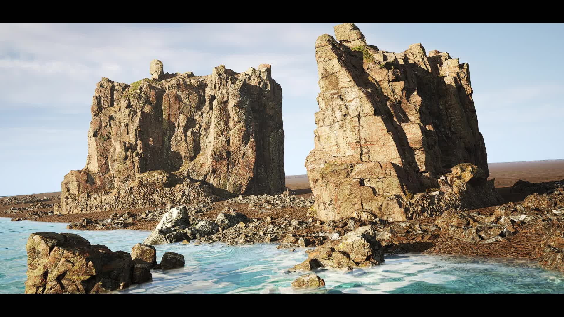 ArtStation - Nordic Beach