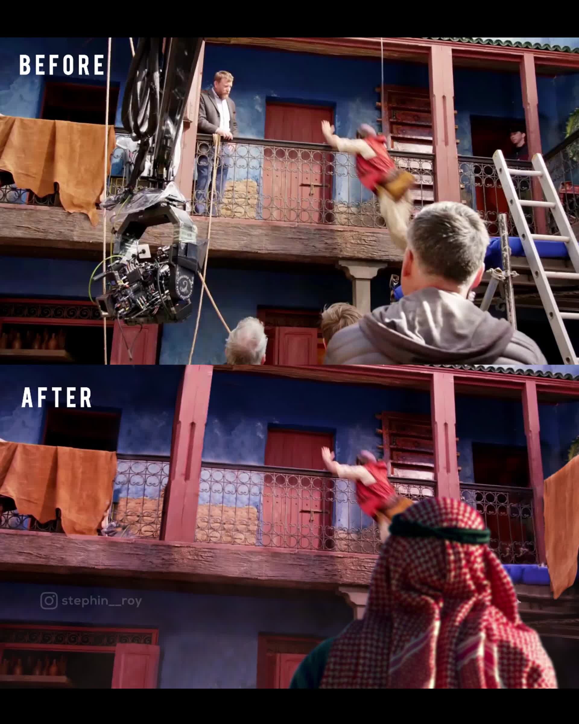 ArtStation - Wire Removal & Object Removal | After Effects | Photoshop | CC Simple wire Removal ...