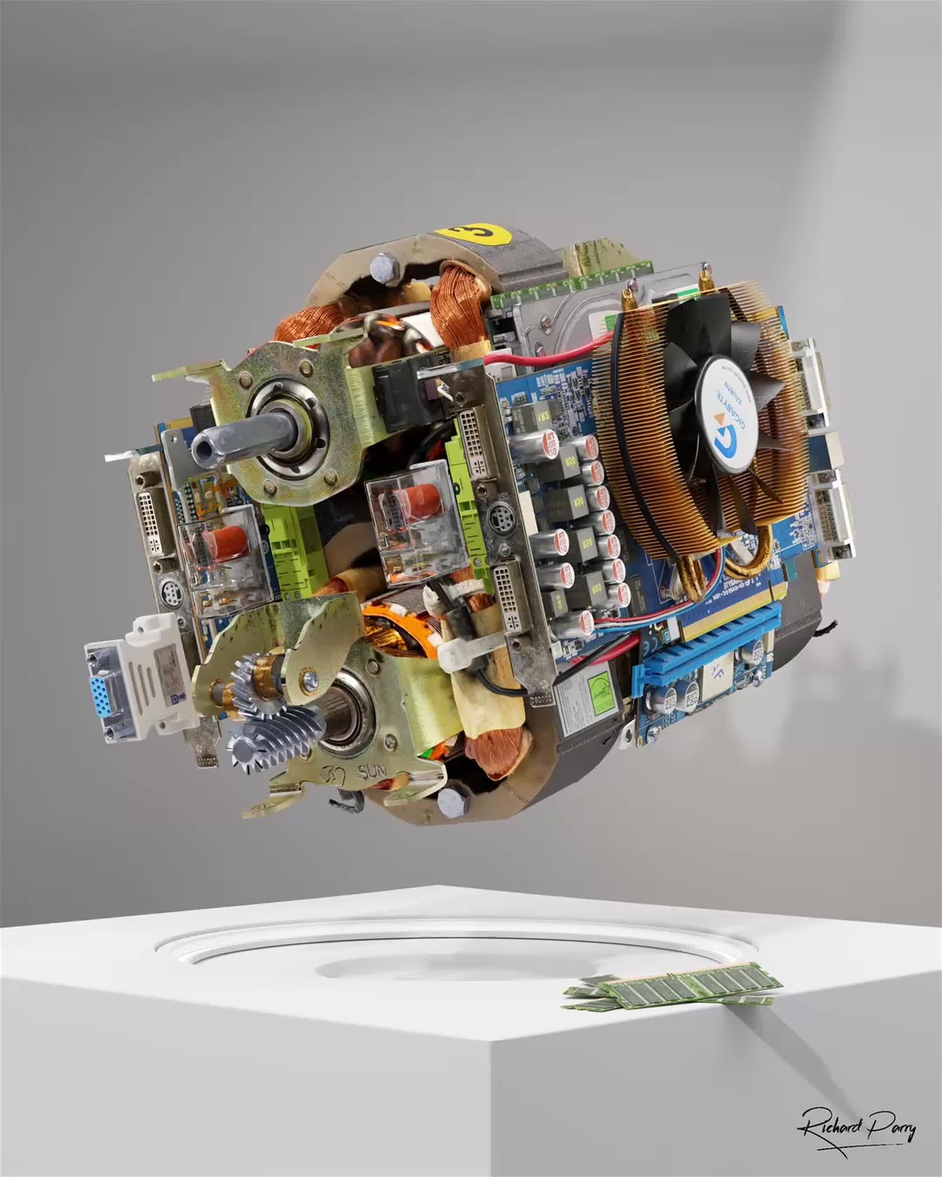 ArtStation - Transfer Station 3