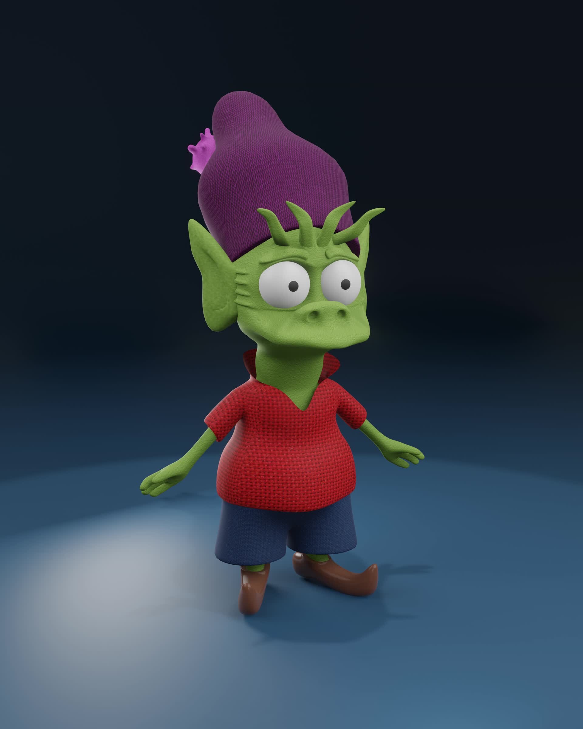 ArtStation - Disenchantment ELFO