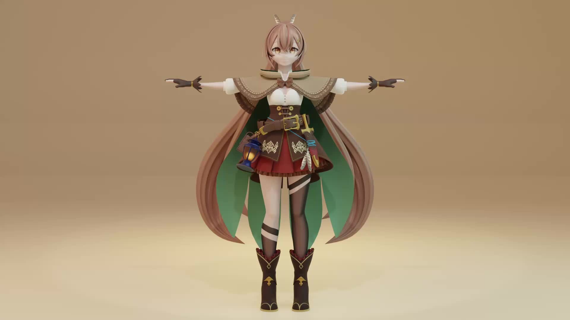 ArtStation - nanashi mumei 3D model