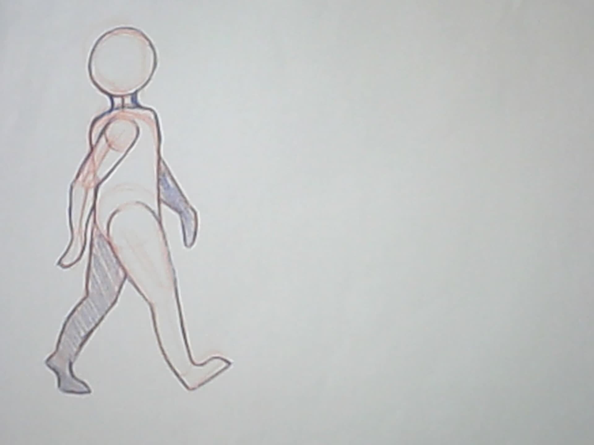 ArtStation - Simple walk cycle