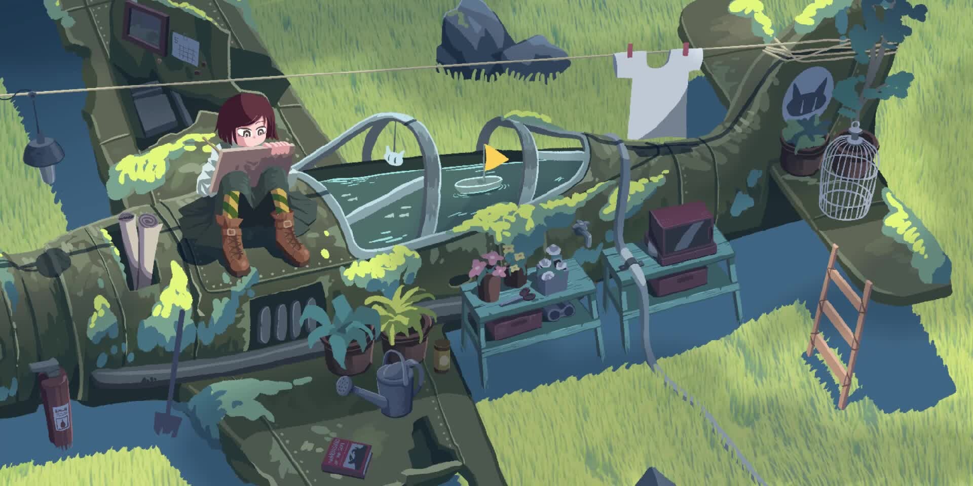 ArtStation - Secret base, traces of dreams