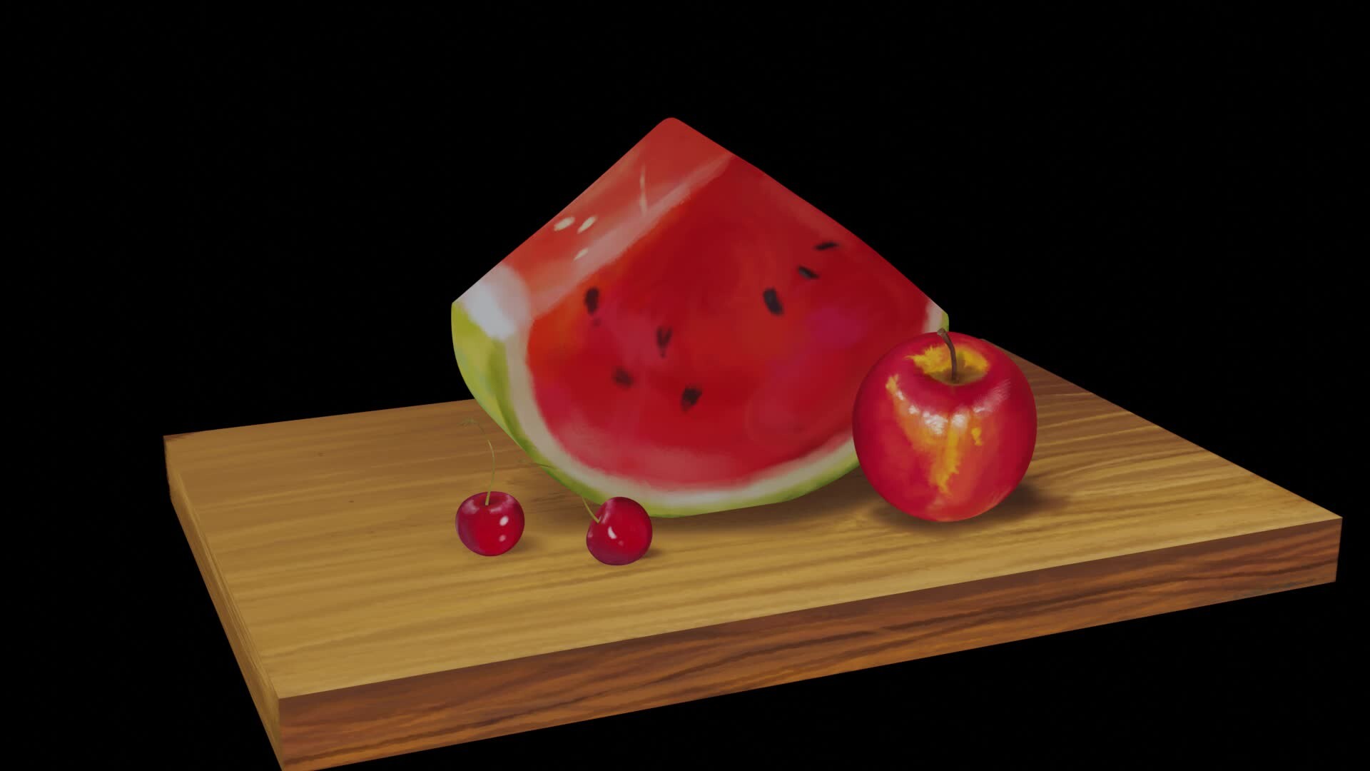 ArtStation - Fruit table