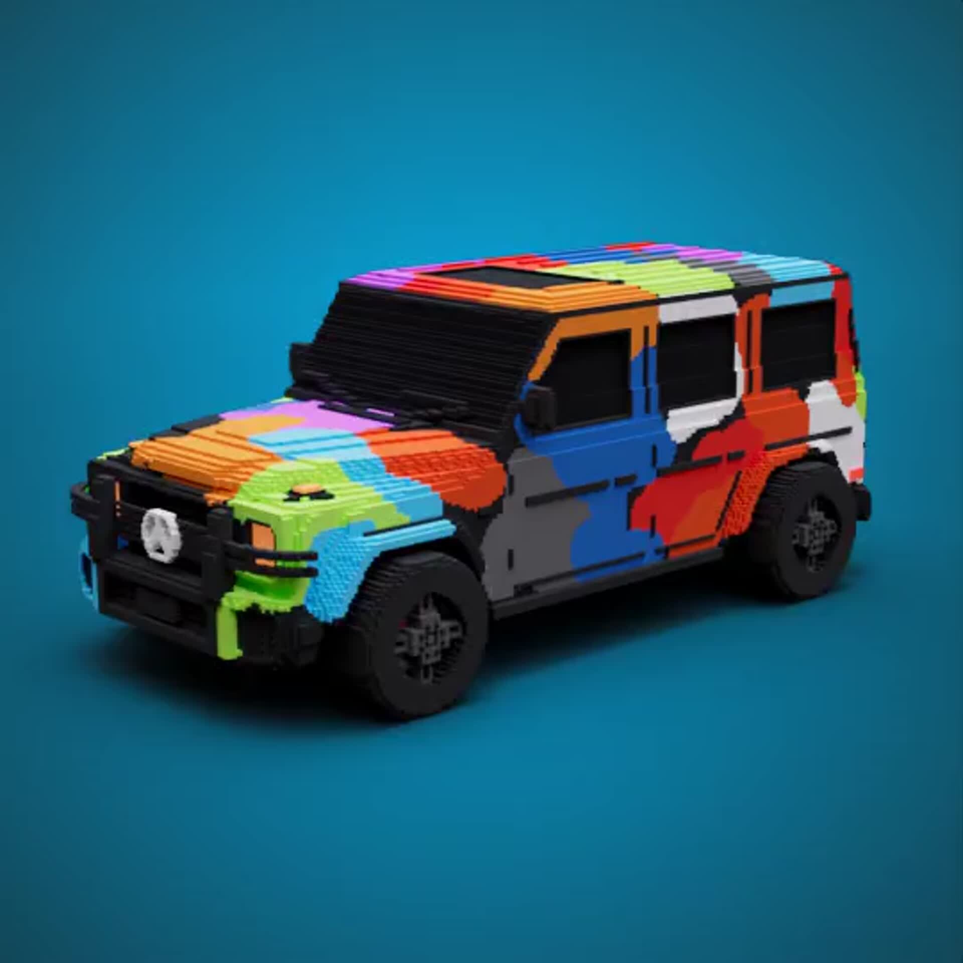 ArtStation - Sandbox Car (G wagon)