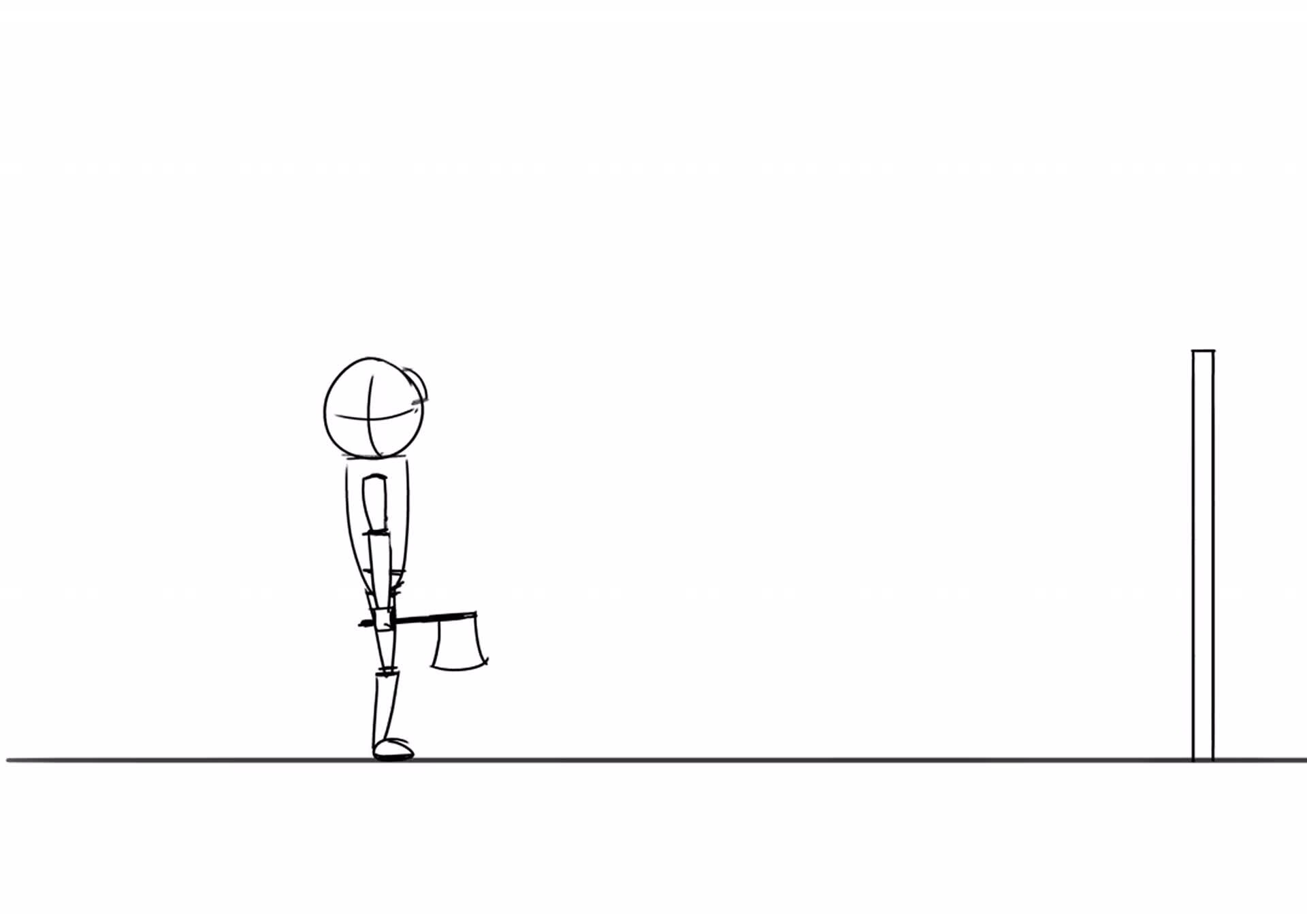 ArtStation - Study on snappy movement in 2d animation (2022)