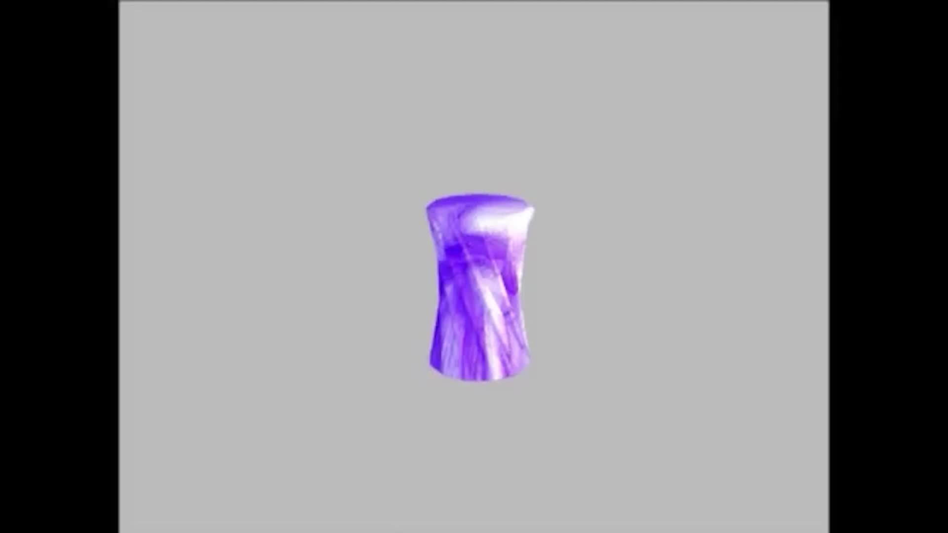 ArtStation - Glass Morphing Particle Simulation