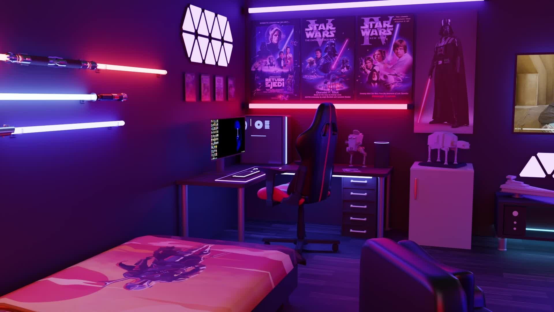 ArtStation - Star wars room tour
