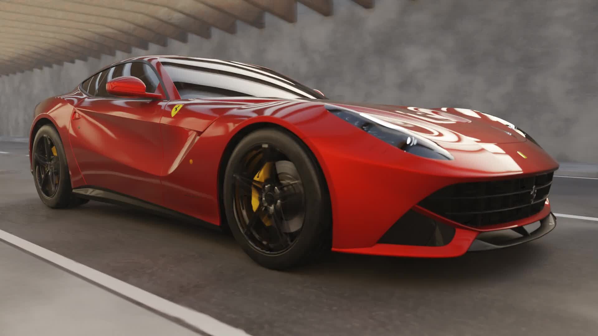 ArtStation - Ferrari F12 Berlinetta animation