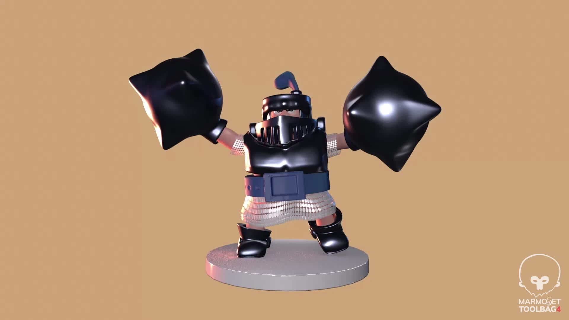 ArtStation - CLASH ROYALE_3D CHARACTER_MEGA KNIGHT