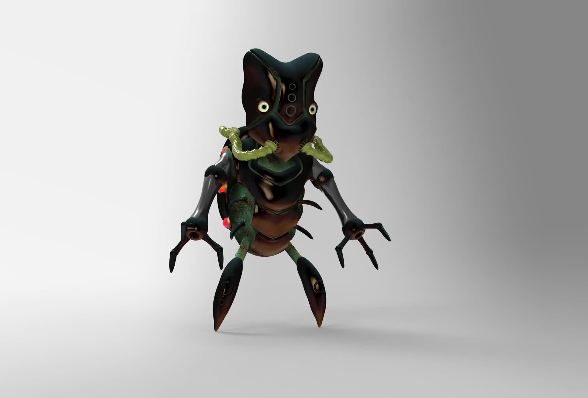 ArtStation - Mars creature