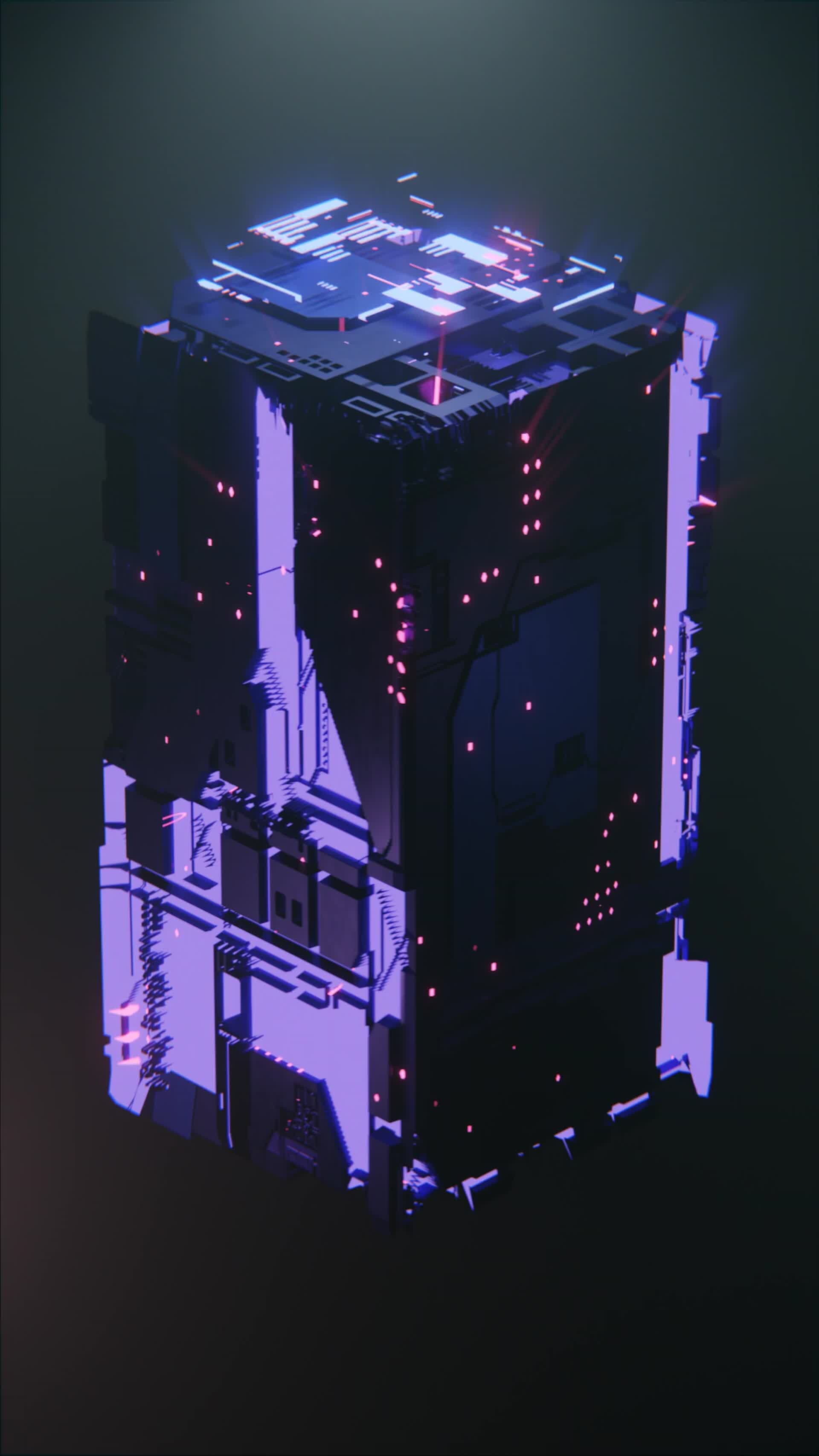 ArtStation - Sci-Fi Cuboid