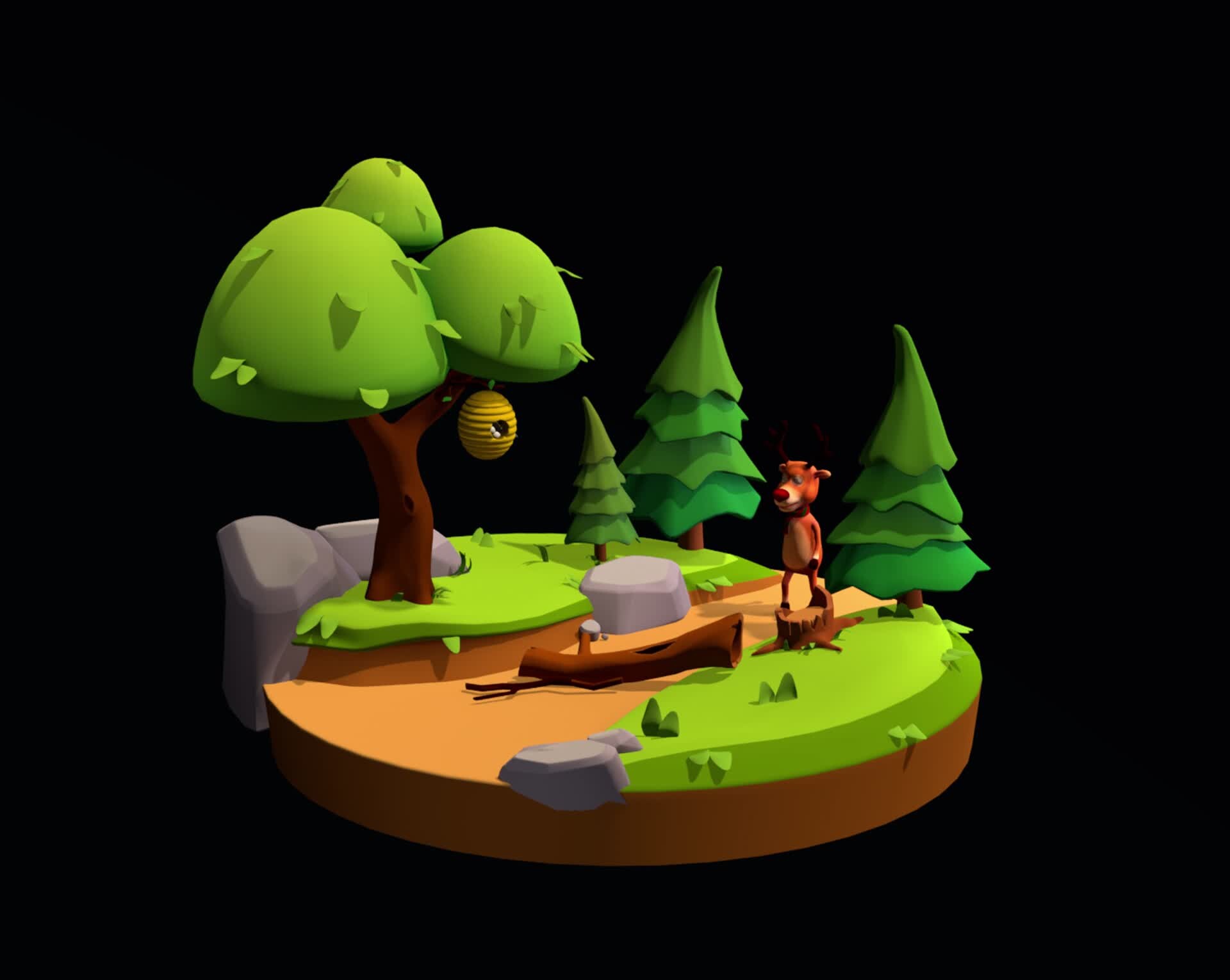 ArtStation - Animation diorama