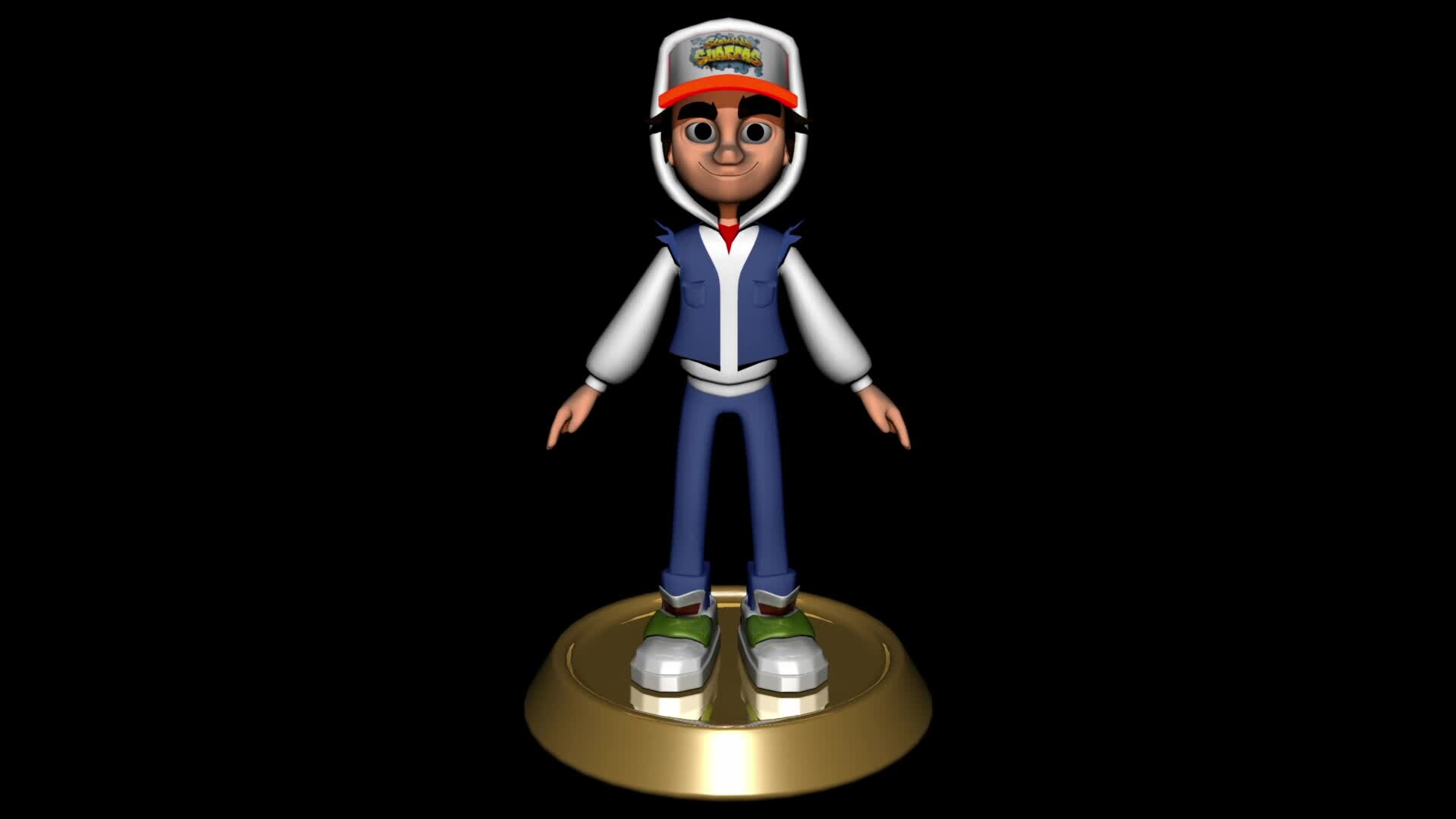 ArtStation - jake_subway_surfers_3d model