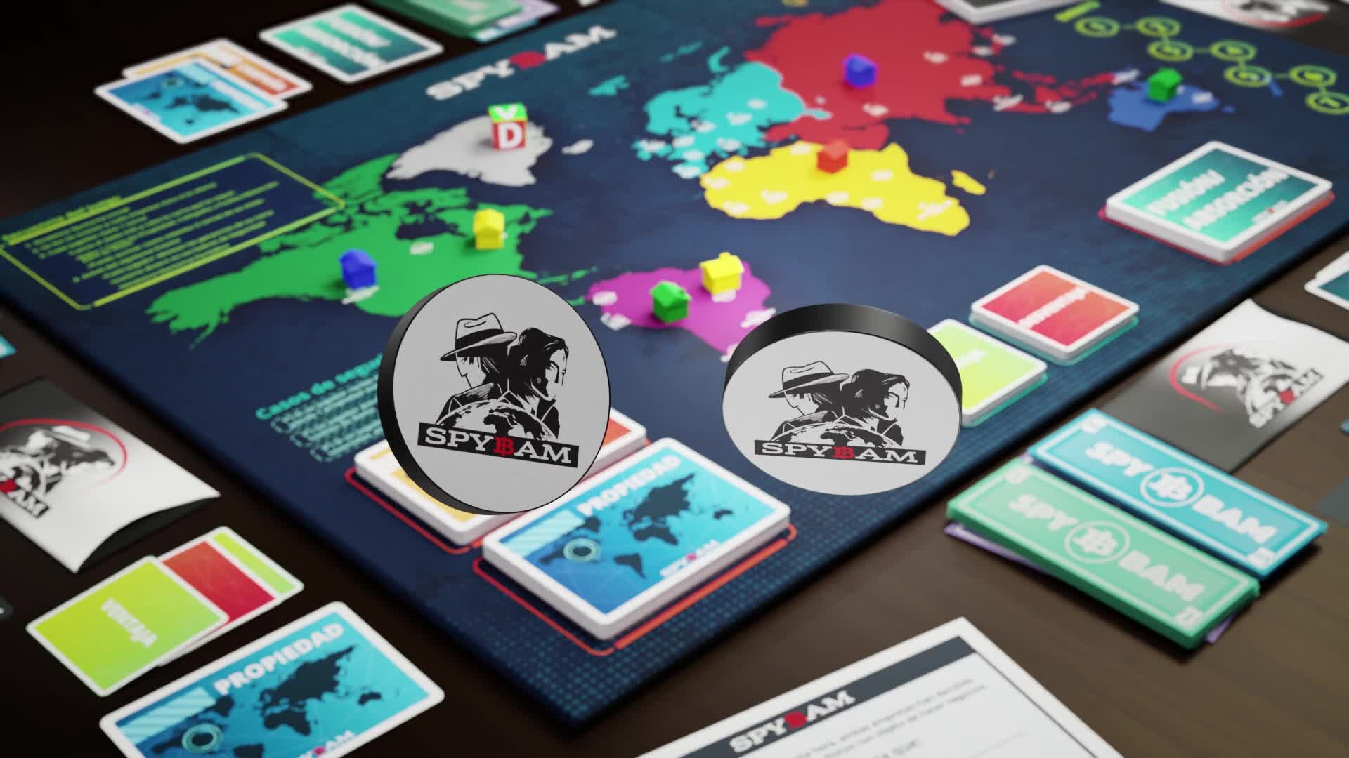 ArtStation - SPYBAM: Board Game 3D Artwork and Animation.