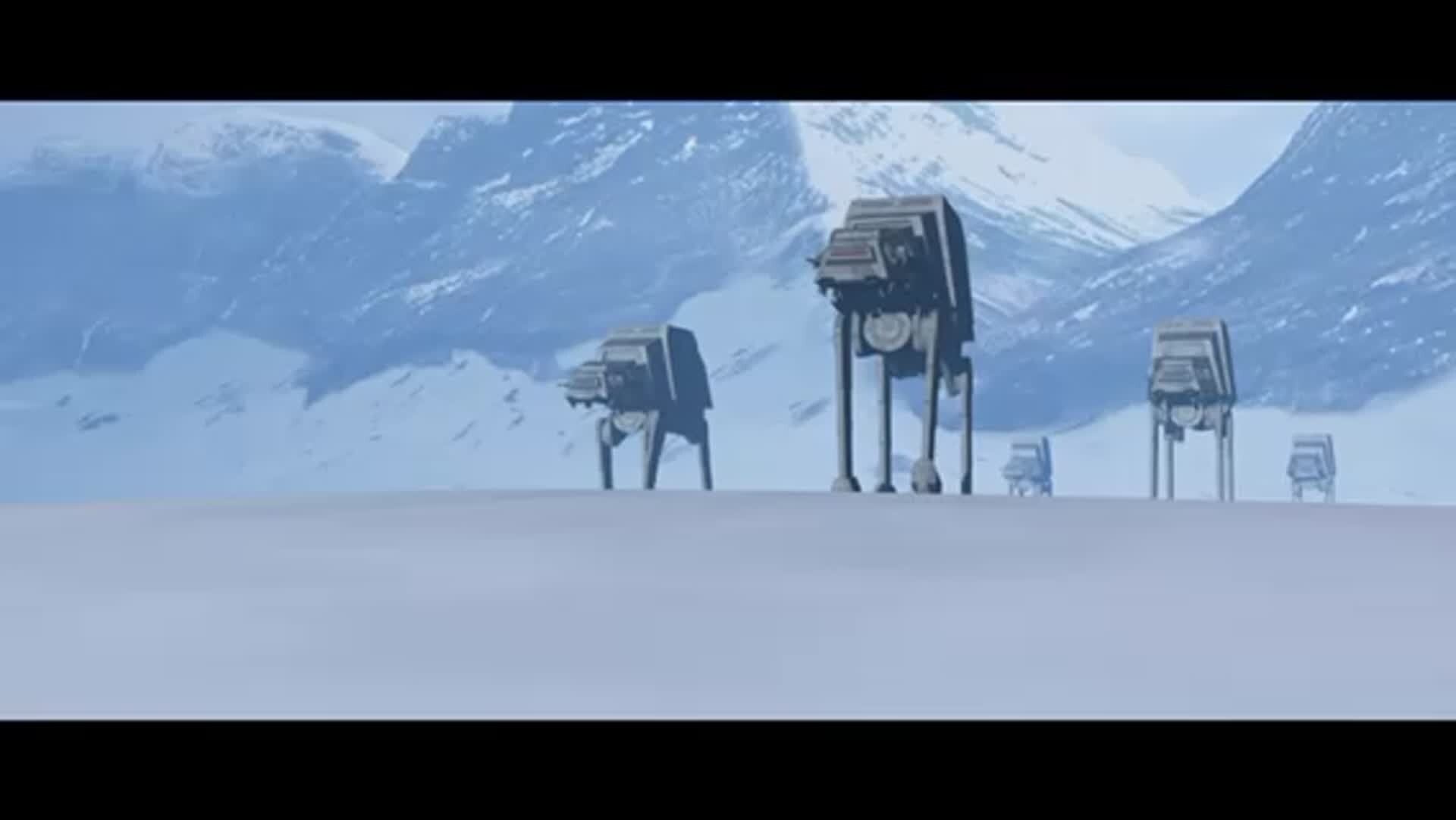 ArtStation - AT-AT Scene Recreation Project