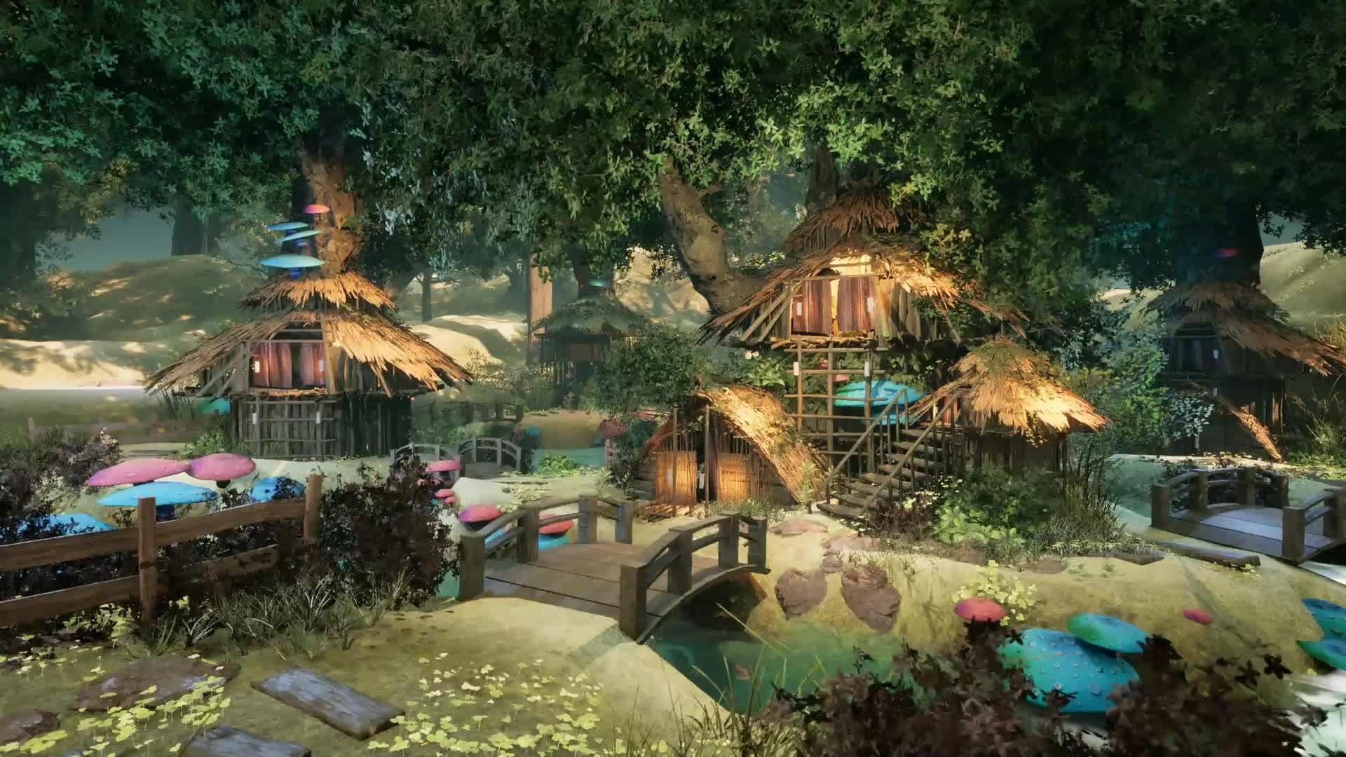 ArtStation - Magical Village - Environment study