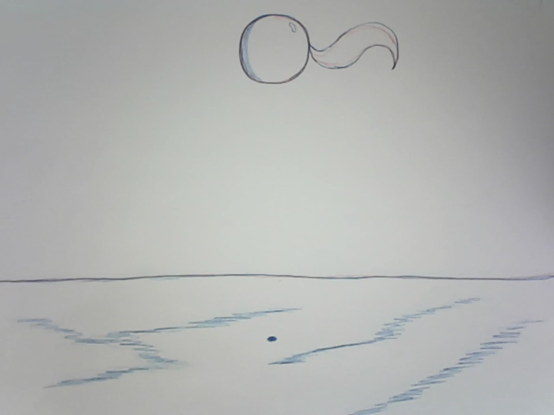 ArtStation - Bouncing Ball with a Tail