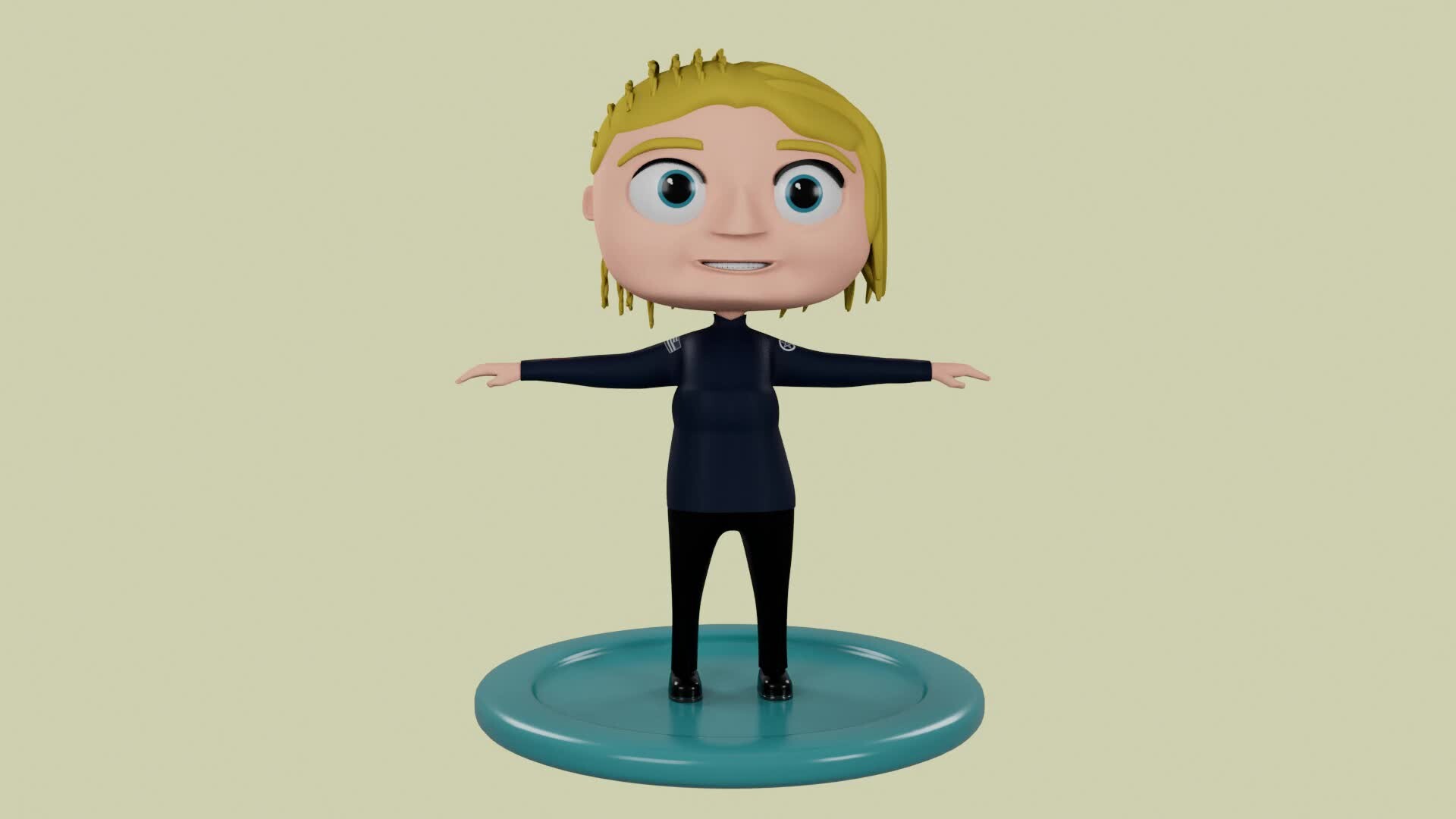 ArtStation - Cartoonized Character Model