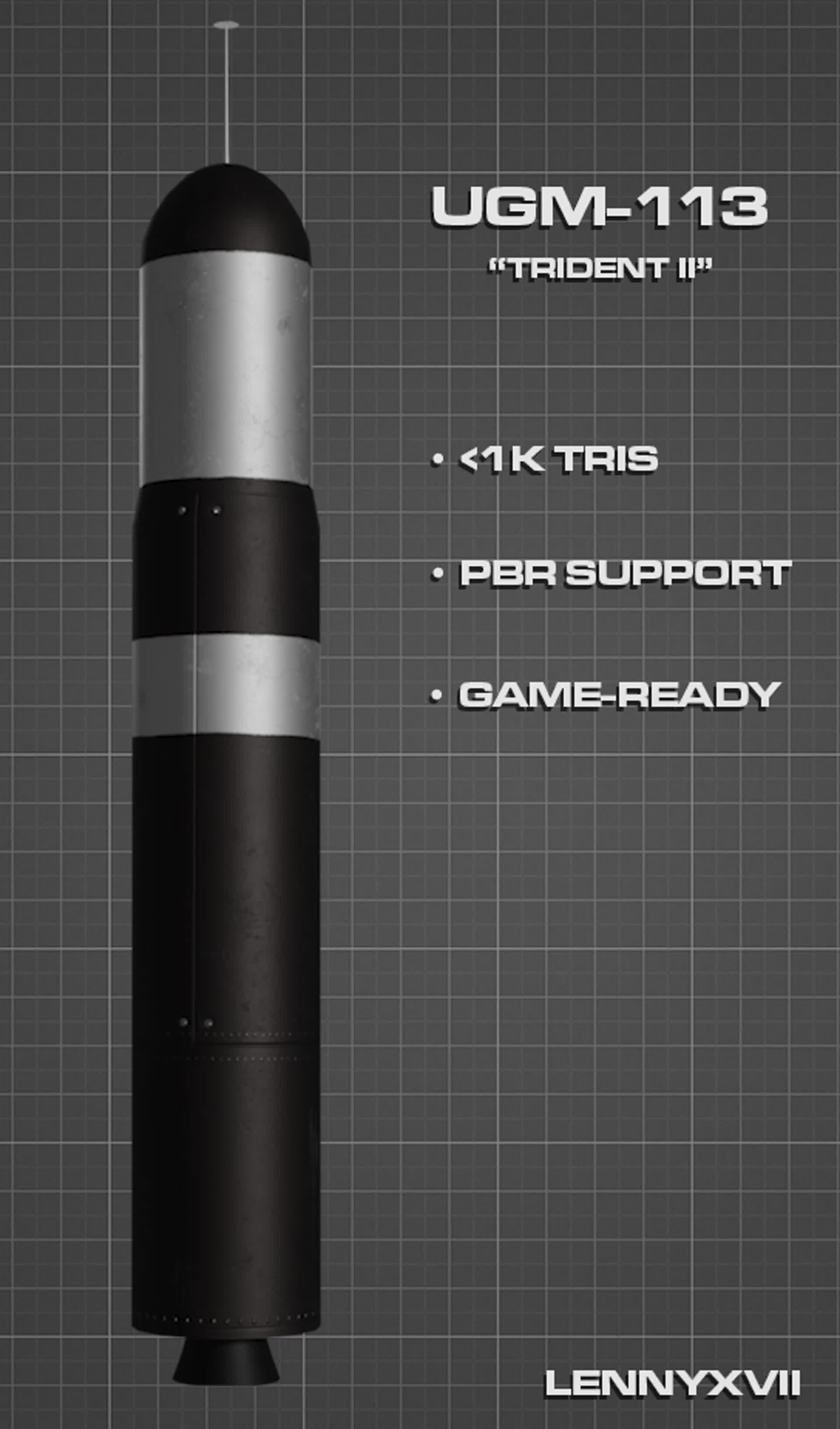 ArtStation - UGM-113 ICBM