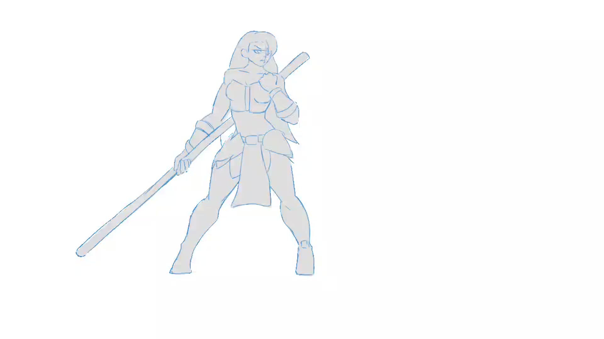 ArtStation - Female character animation